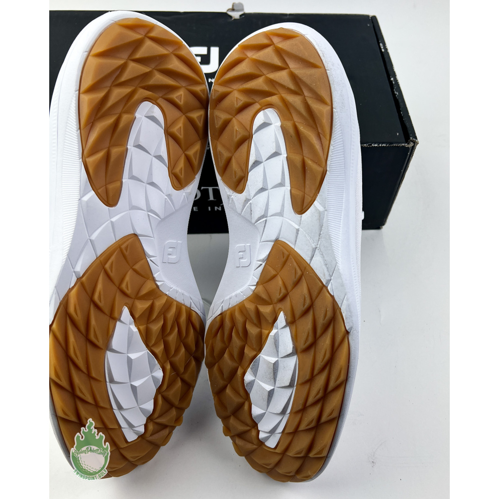 New FootJoy FJ Flex Men’s Size US 12M Golf Shoes White 56139 ...