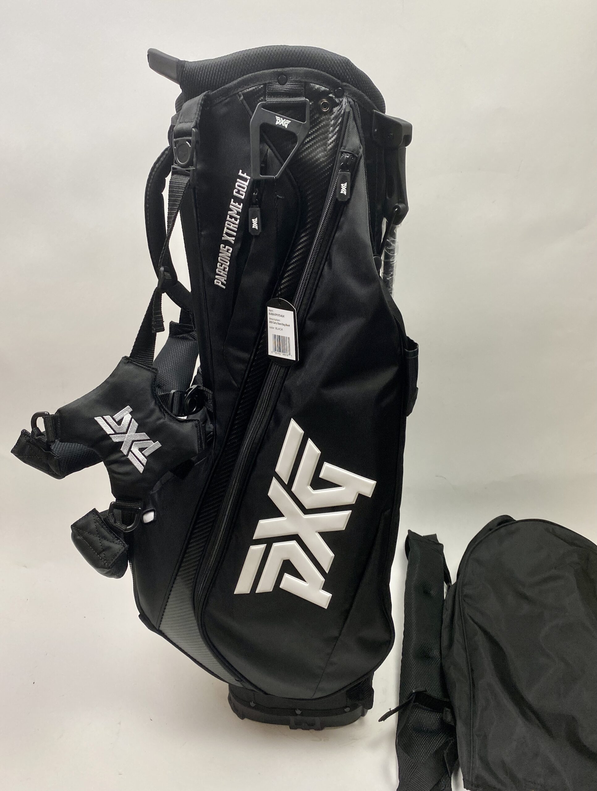 Brand New PXG 2020 Carry Stand Bag Black w/ BackPack Straps And ...