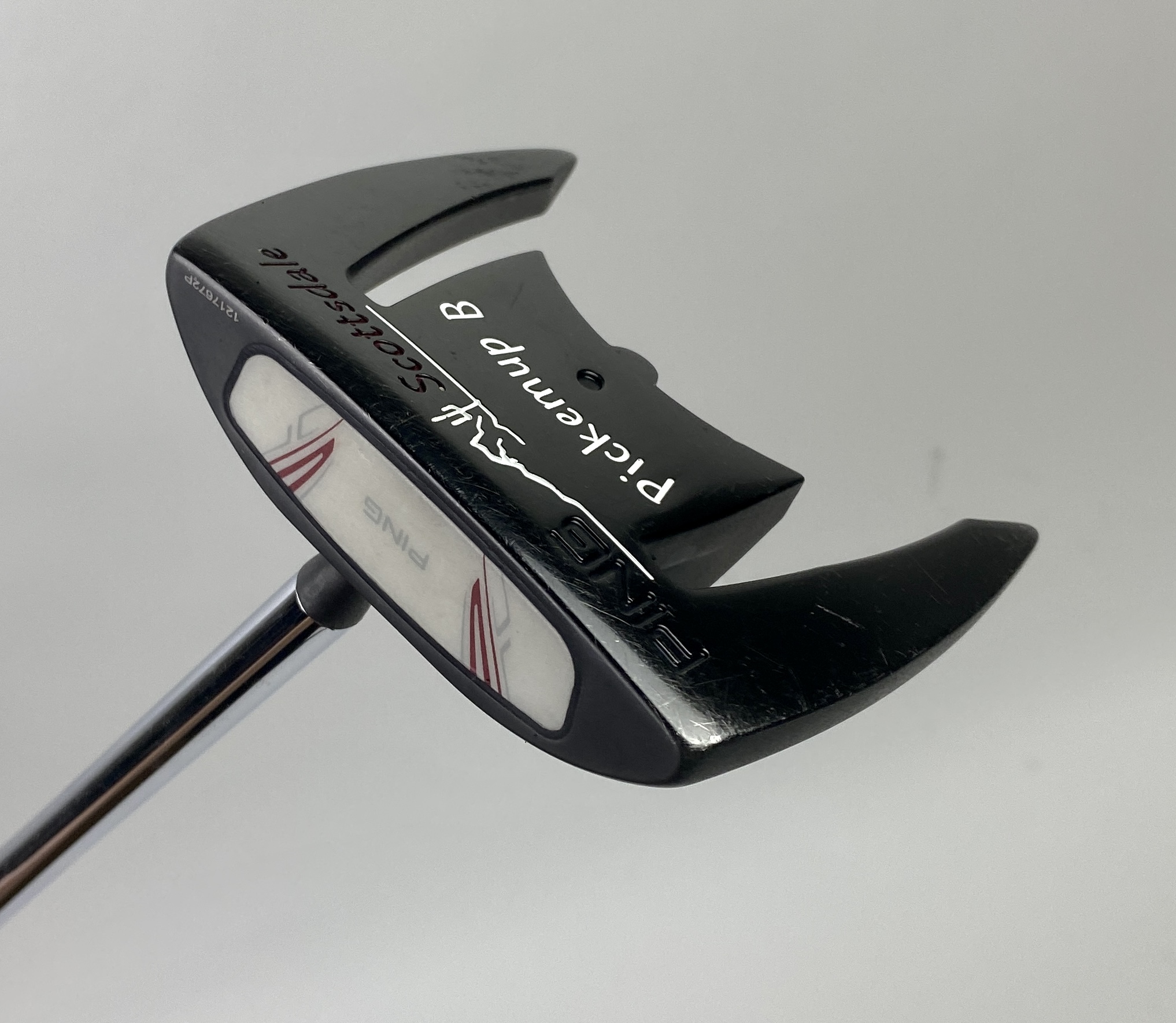 RH Ping Black Dot Scottsdale Pickemup B 42″ Arm Lock Putter Steel Golf ...