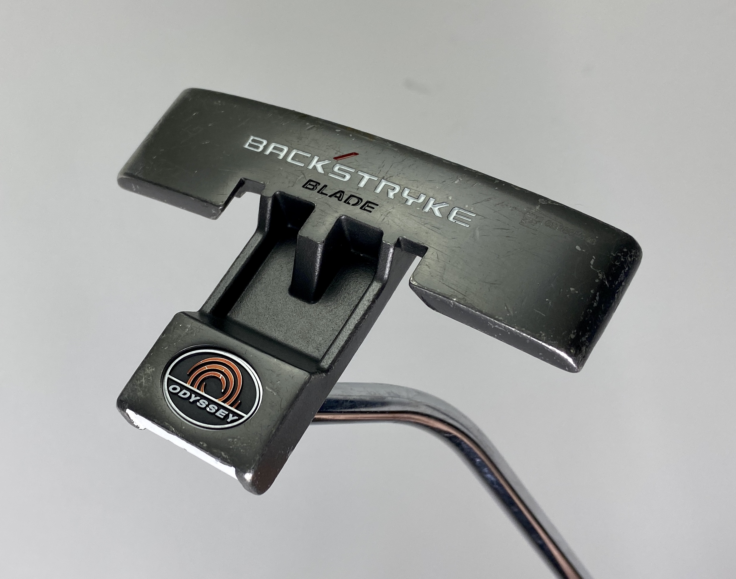 Used Right Handed Odyssey BackStryke Blade 33" Putter Steel Golf Club ...