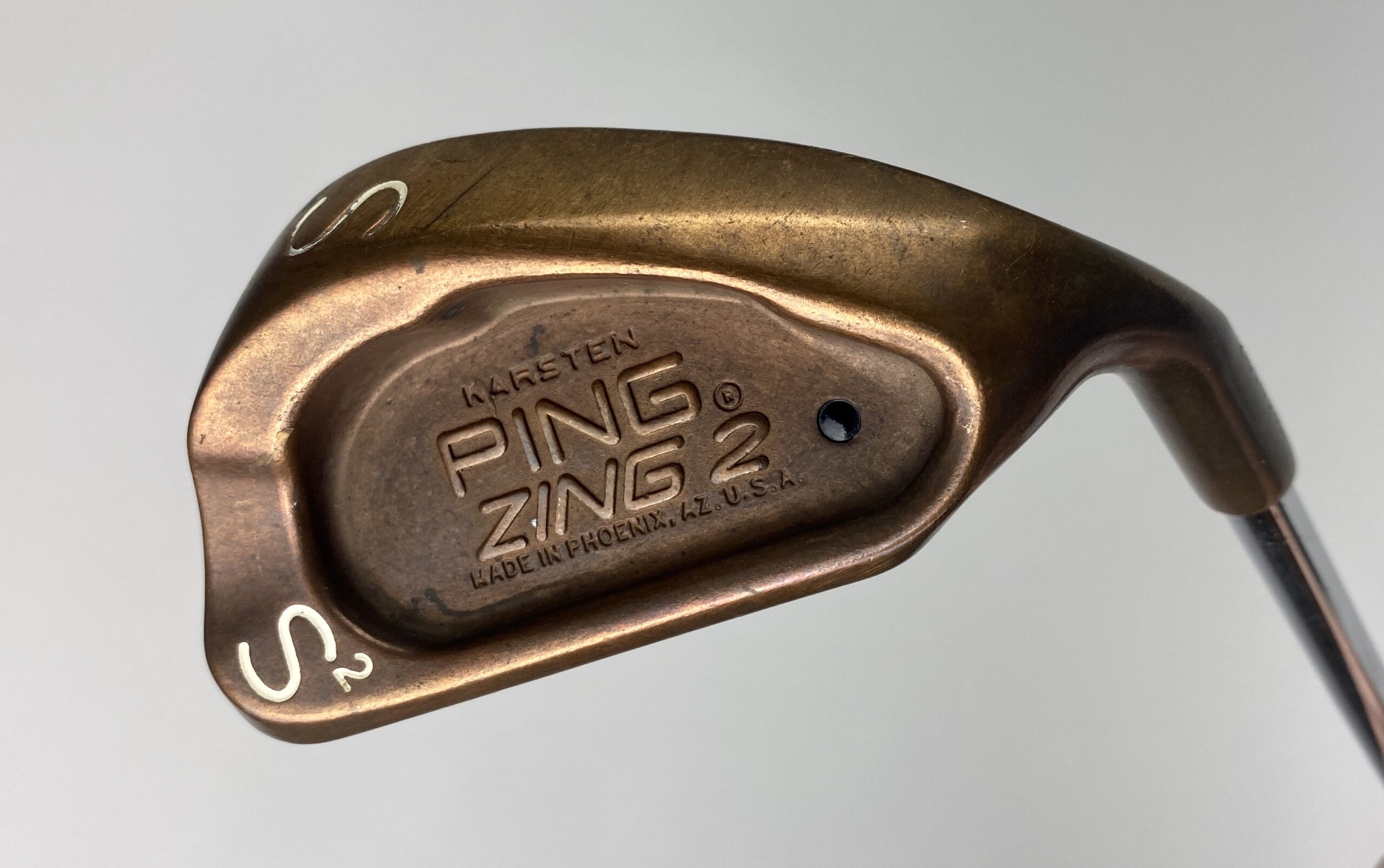 Used Ping Karsten Black Dot Ping Zing 2 Beryllium Copper Sand Wedge S2 ...