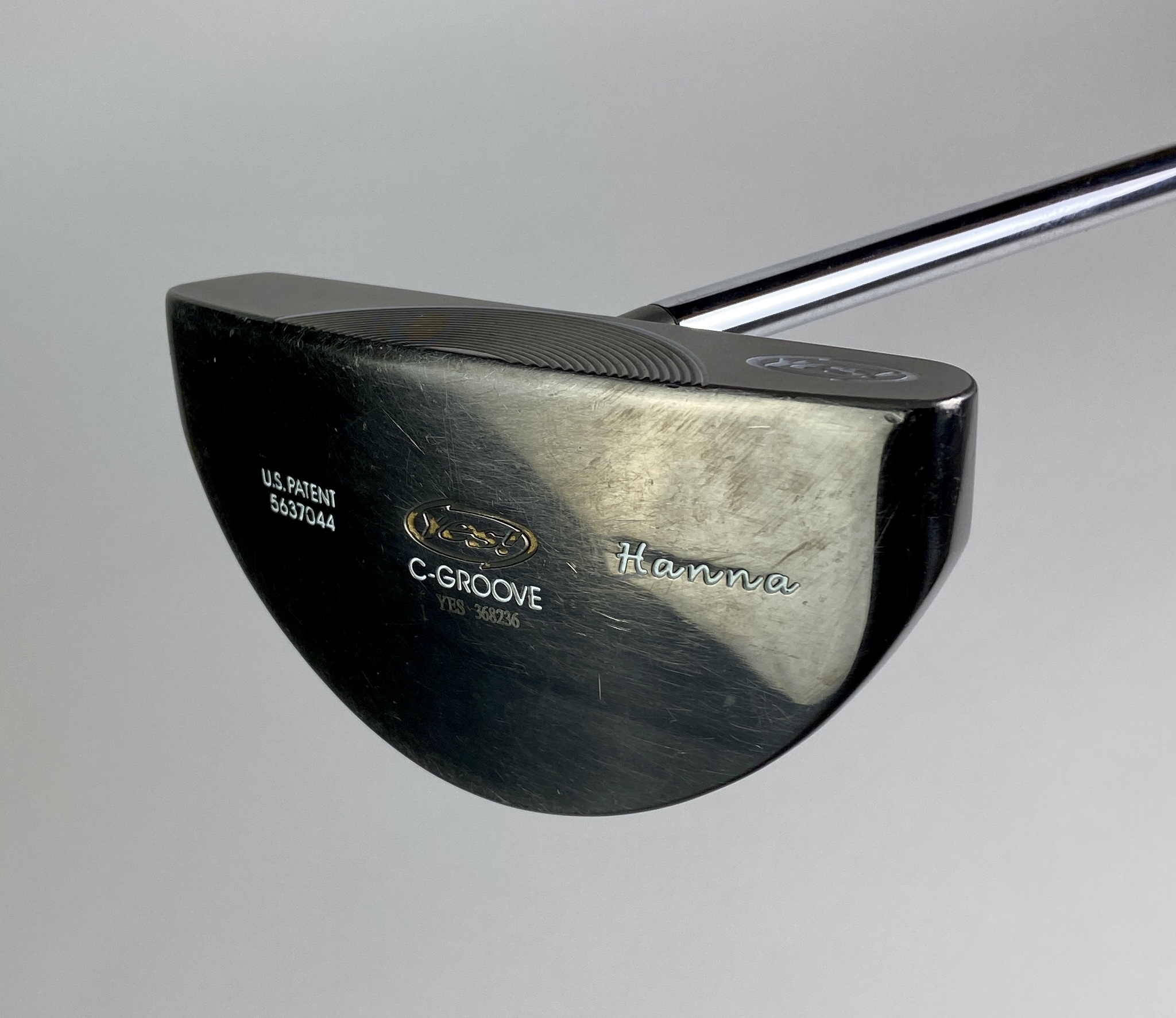Used Yes C-Groove Hanna 33″ Putter Stability Tour Shaft Graphite/Steel ...
