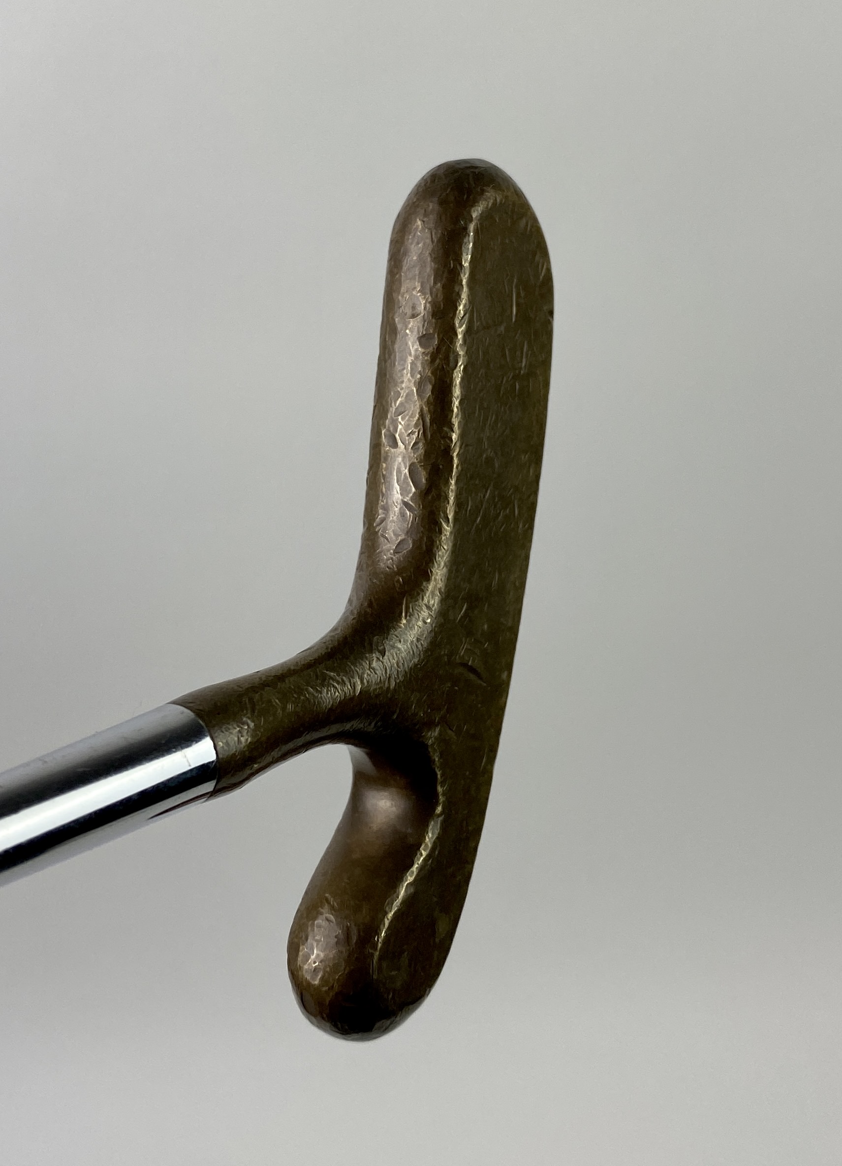 Used Acushnet Bullseye Brass Golf Putter Right/ Left Hand Steel 36-Inch ...