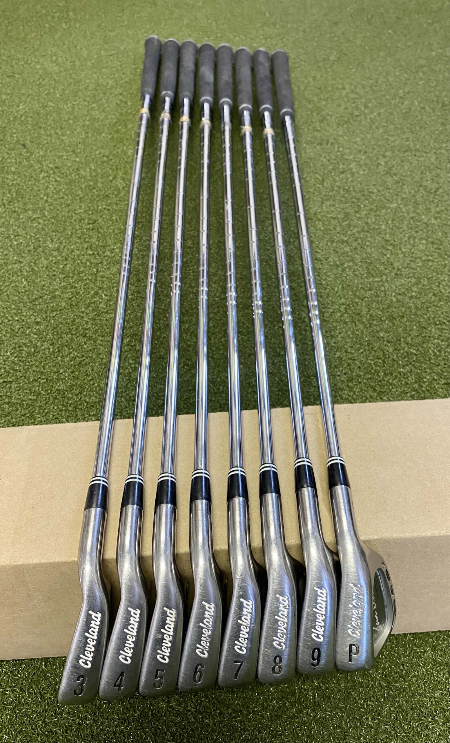 Used RH Cleveland Tour Action TA7 Irons 3-PW Regular Flex Steel Golf ...