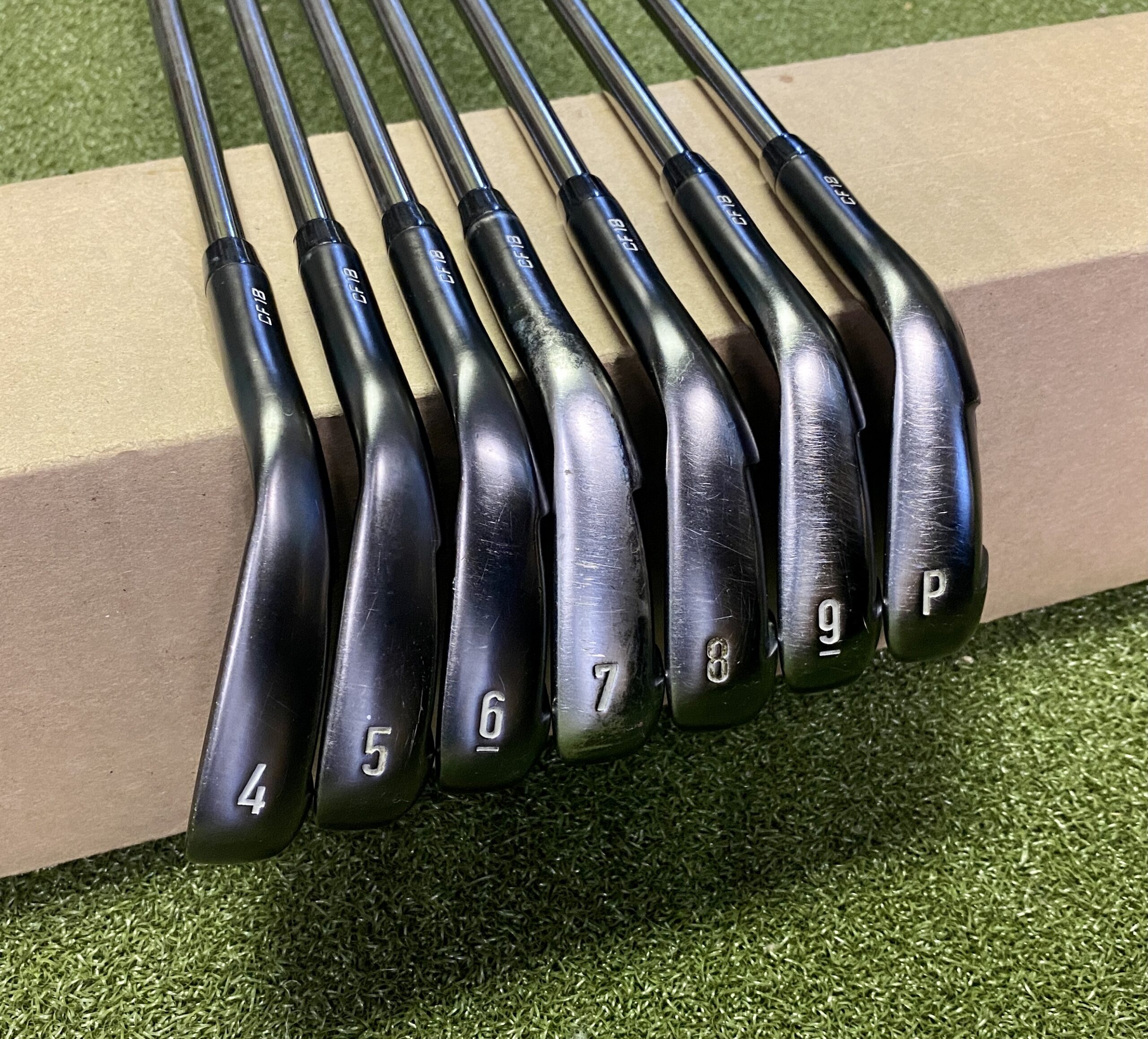 Callaway Rogue Pro Black Irons 4-PW recoil 780 F4 Stiff Flex Graphite ...
