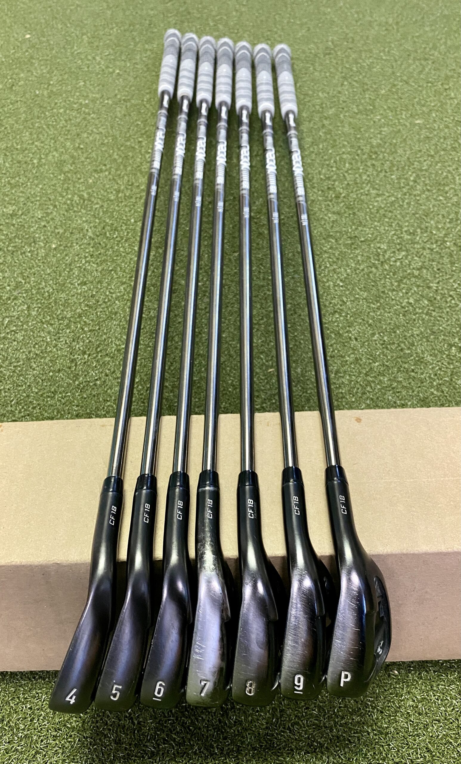 Callaway Rogue Pro Black Irons 4-PW recoil 780 F4 Stiff Flex Graphite ...