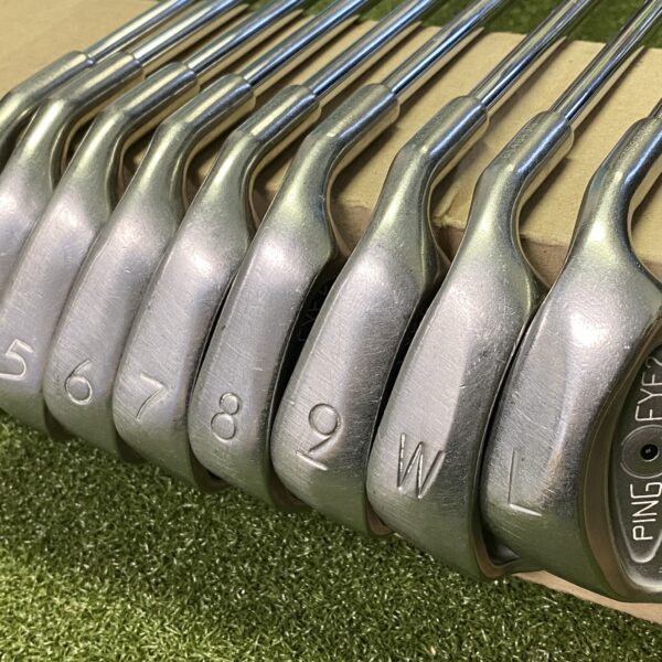 Used RH Ping Black Dot Eye 2 Irons 3-PW/LW ZZ Lite Stiff Steel Golf Club Set · SwingPoint Golf®