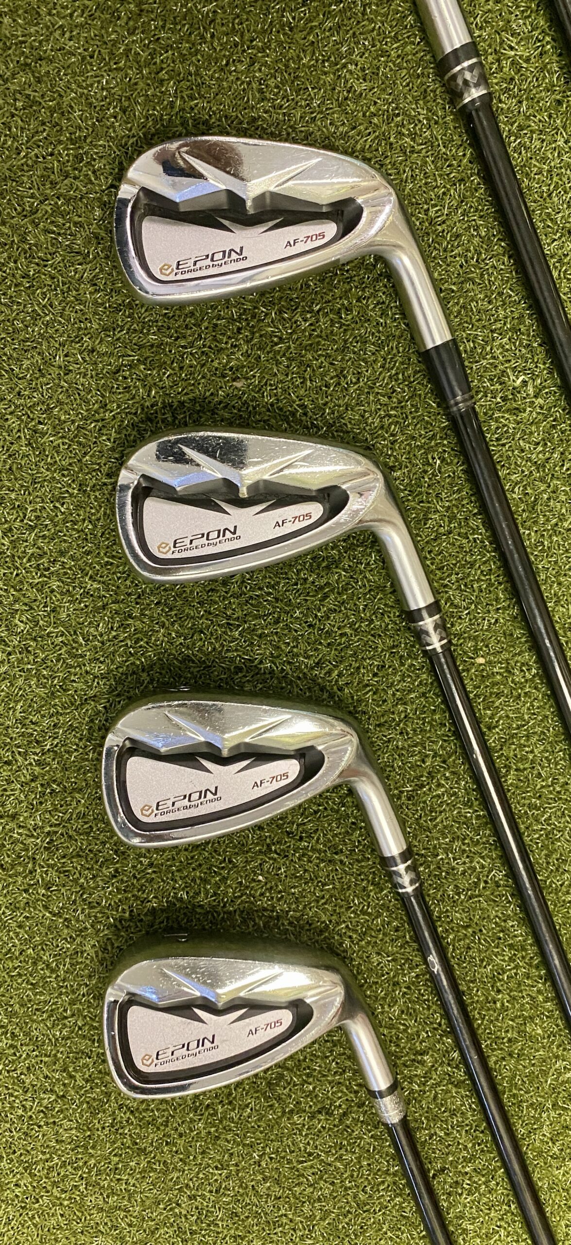 Epon AF-705 Forged By Endo Irons 5-PW Basileus 40g Regular Graphite ...