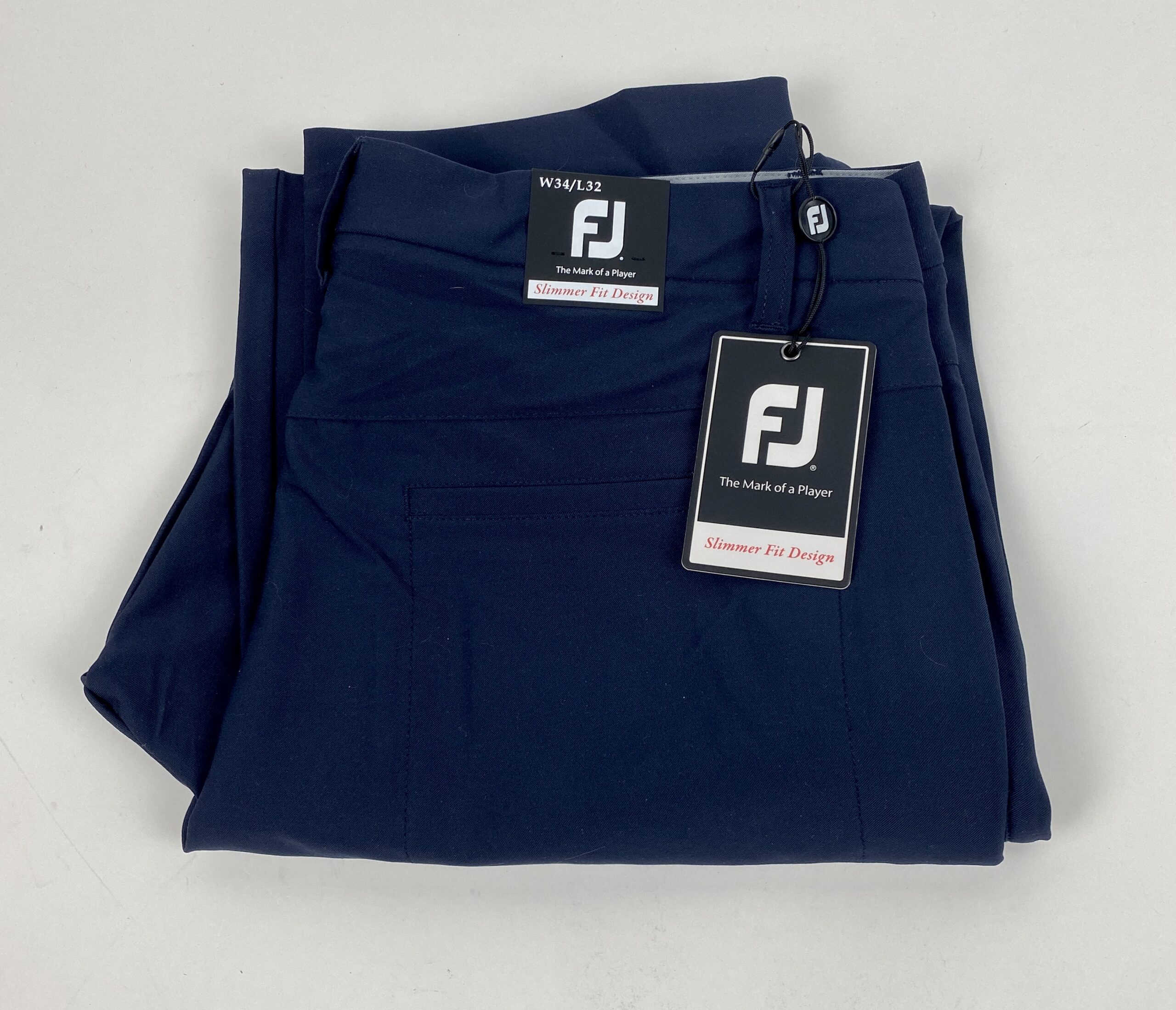 Brand New FootJoy Tour Slim Fit Men’s Navy Golf Pants Size: W34/L32 ...