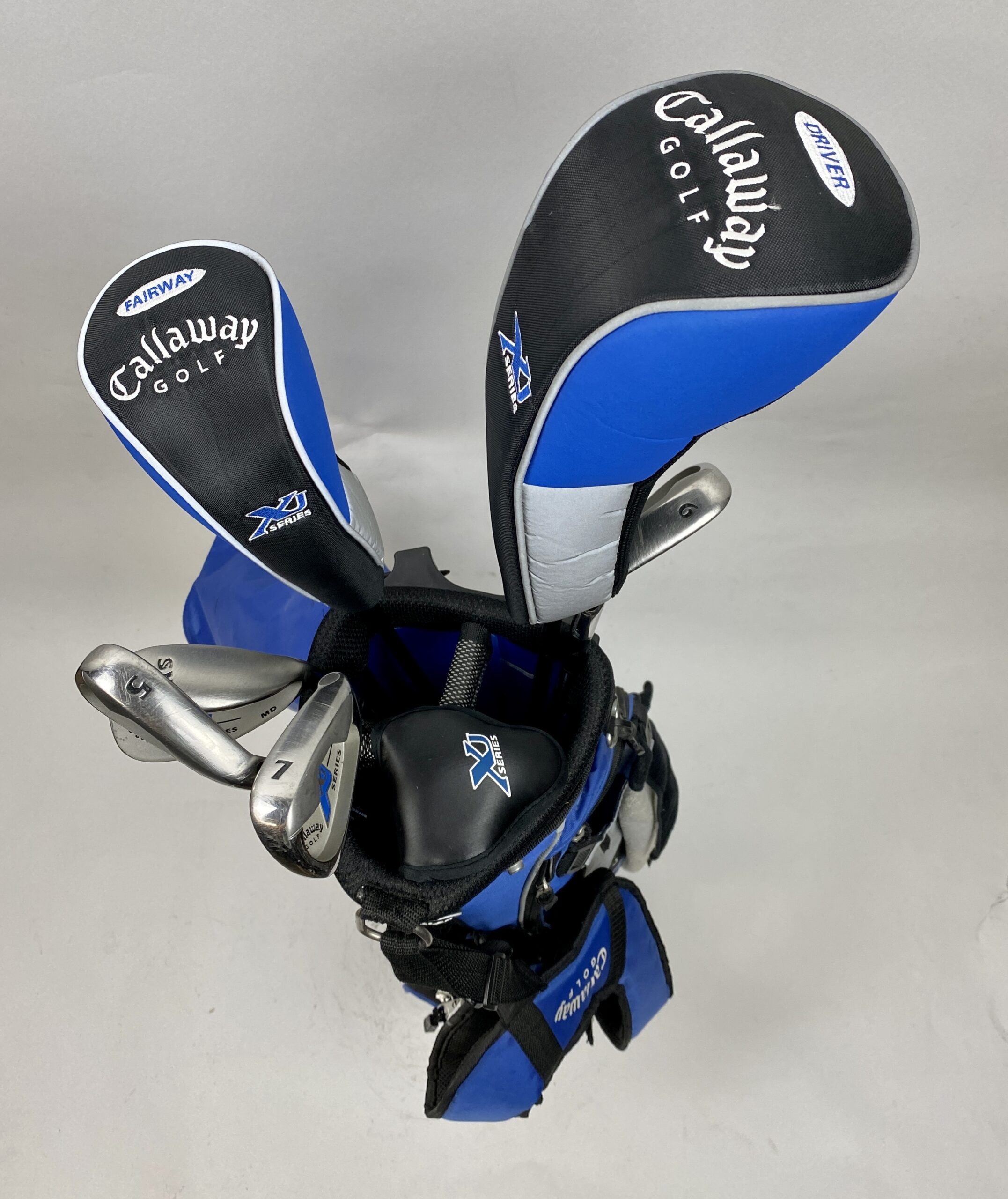 Used RH Callaway XJ Junior (53”-60” Tall) Youth Golf Club Set & Bag 7 ...