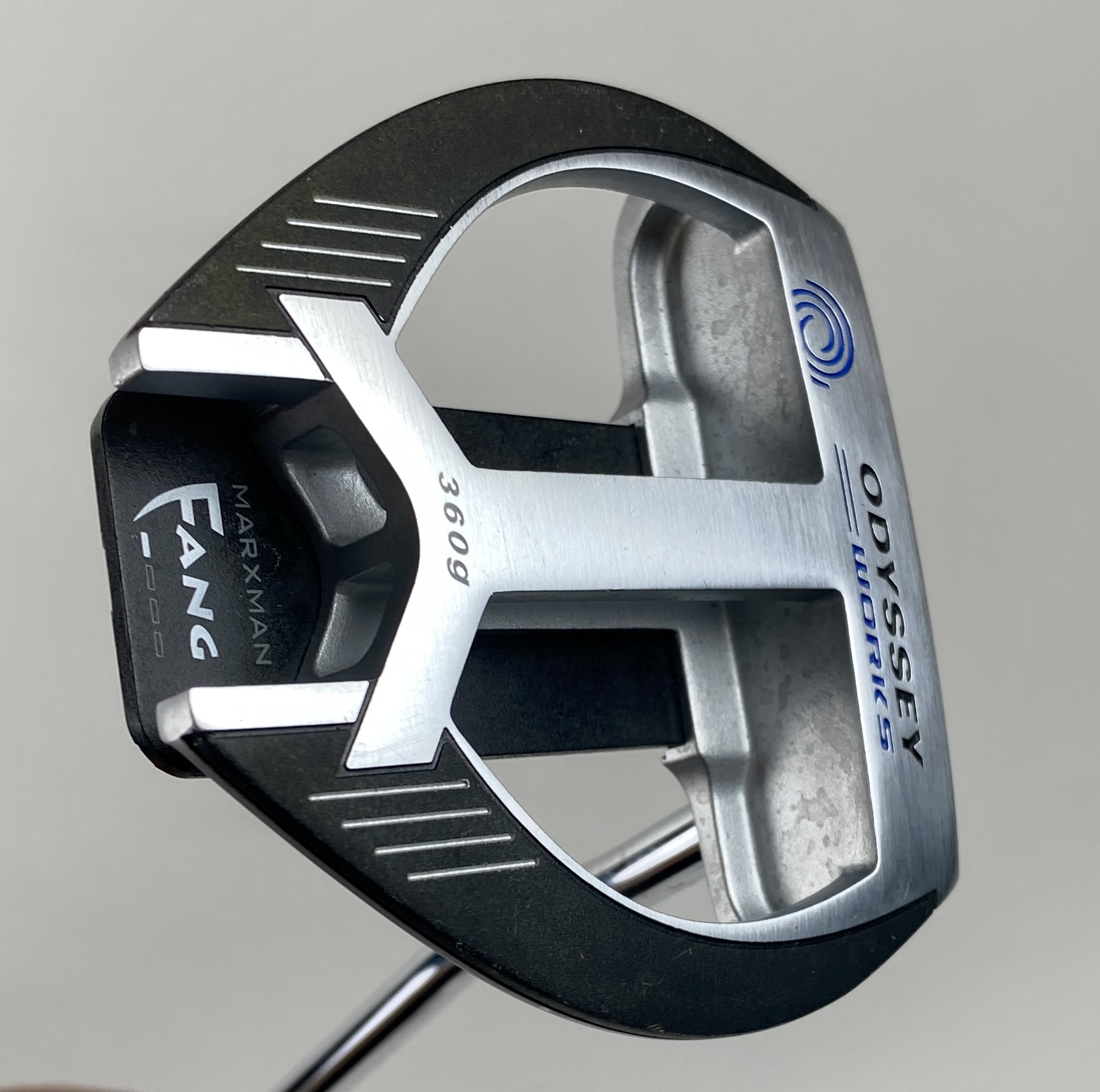 Used Right Handed Odyssey Works Marxman Fang 34" Putter Steel Golf Club ...