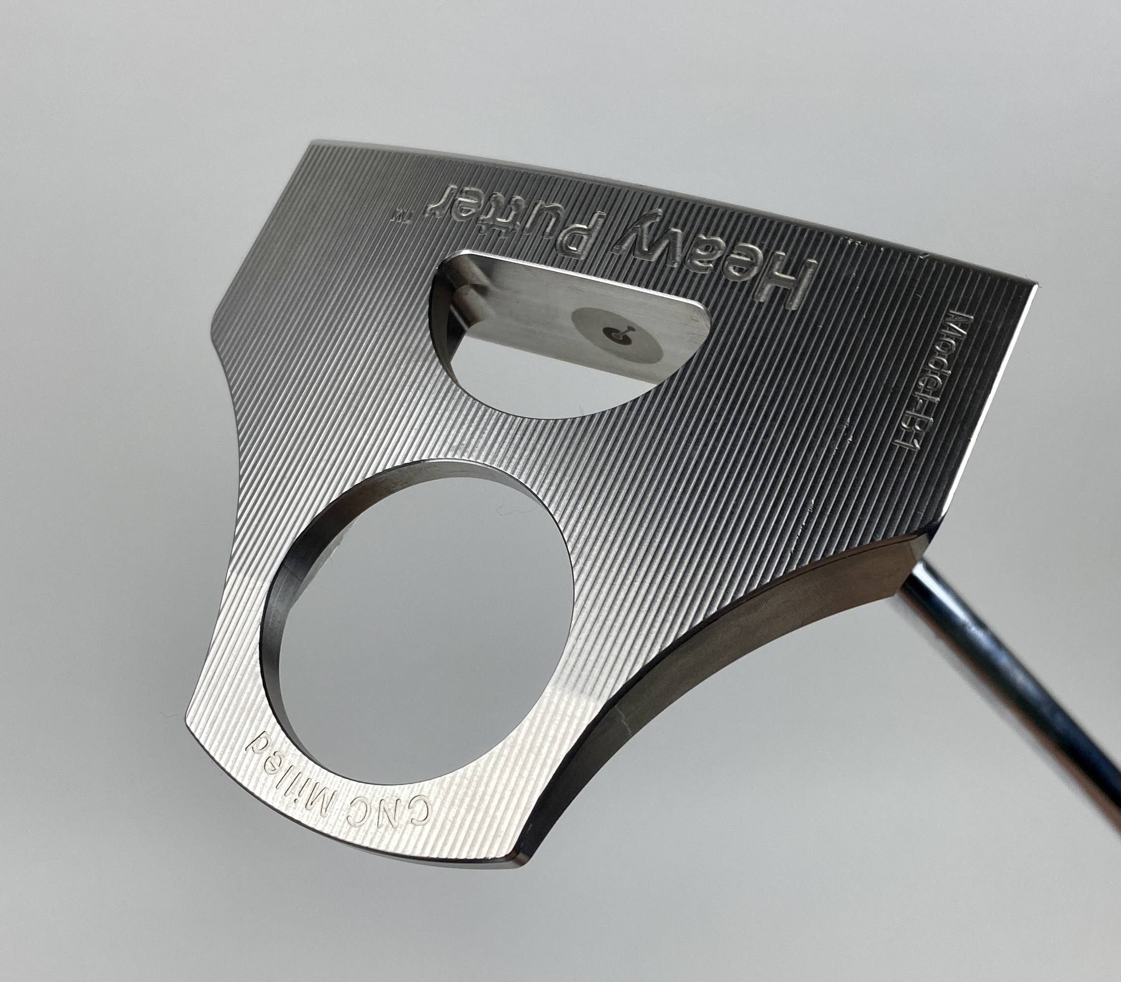 Used RH Boccieri Golf Heavy CNC Milled Putter Model B-1 32" Steel Golf ...