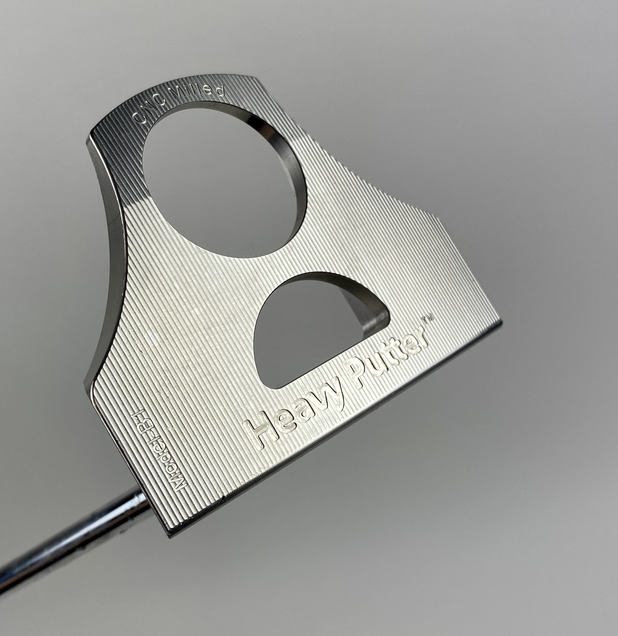 Used RH Boccieri Golf Heavy CNC Milled Putter Model B-1 32" Steel Golf ...