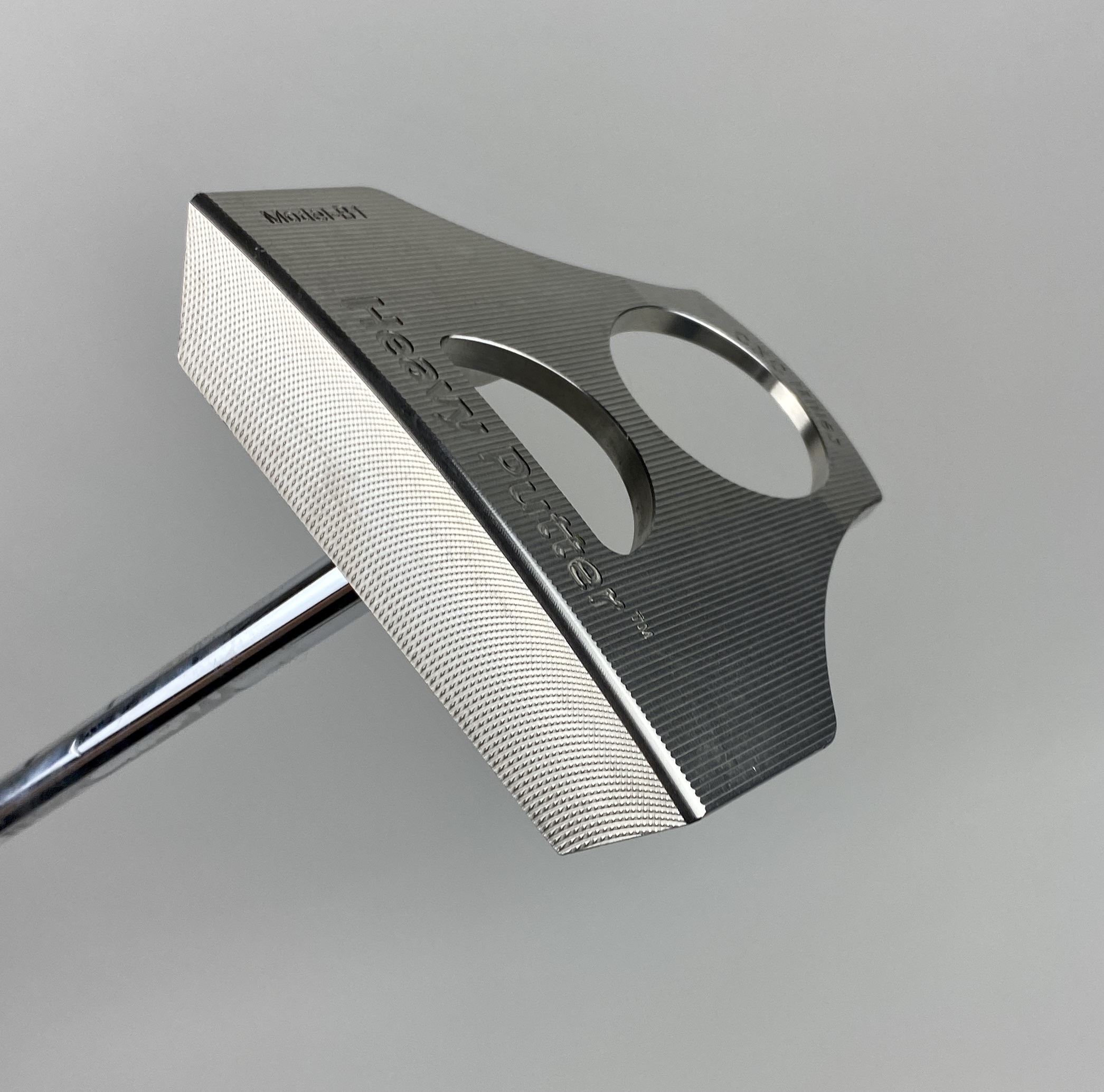 Used RH Boccieri Golf Heavy CNC Milled Putter Model B-1 32" Steel Golf ...