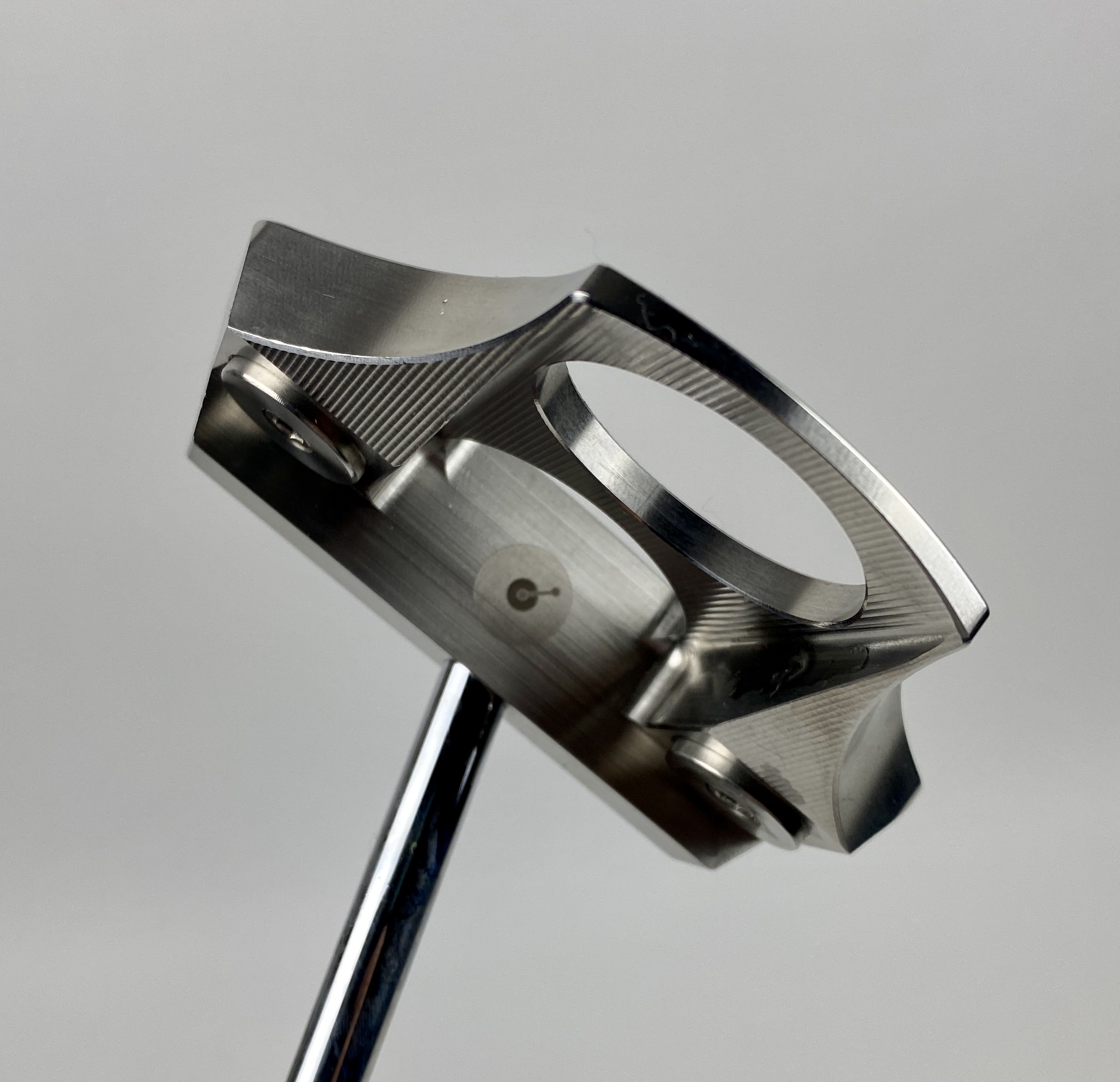 Used RH Boccieri Golf Heavy CNC Milled Putter Model B-1 32" Steel Golf ...