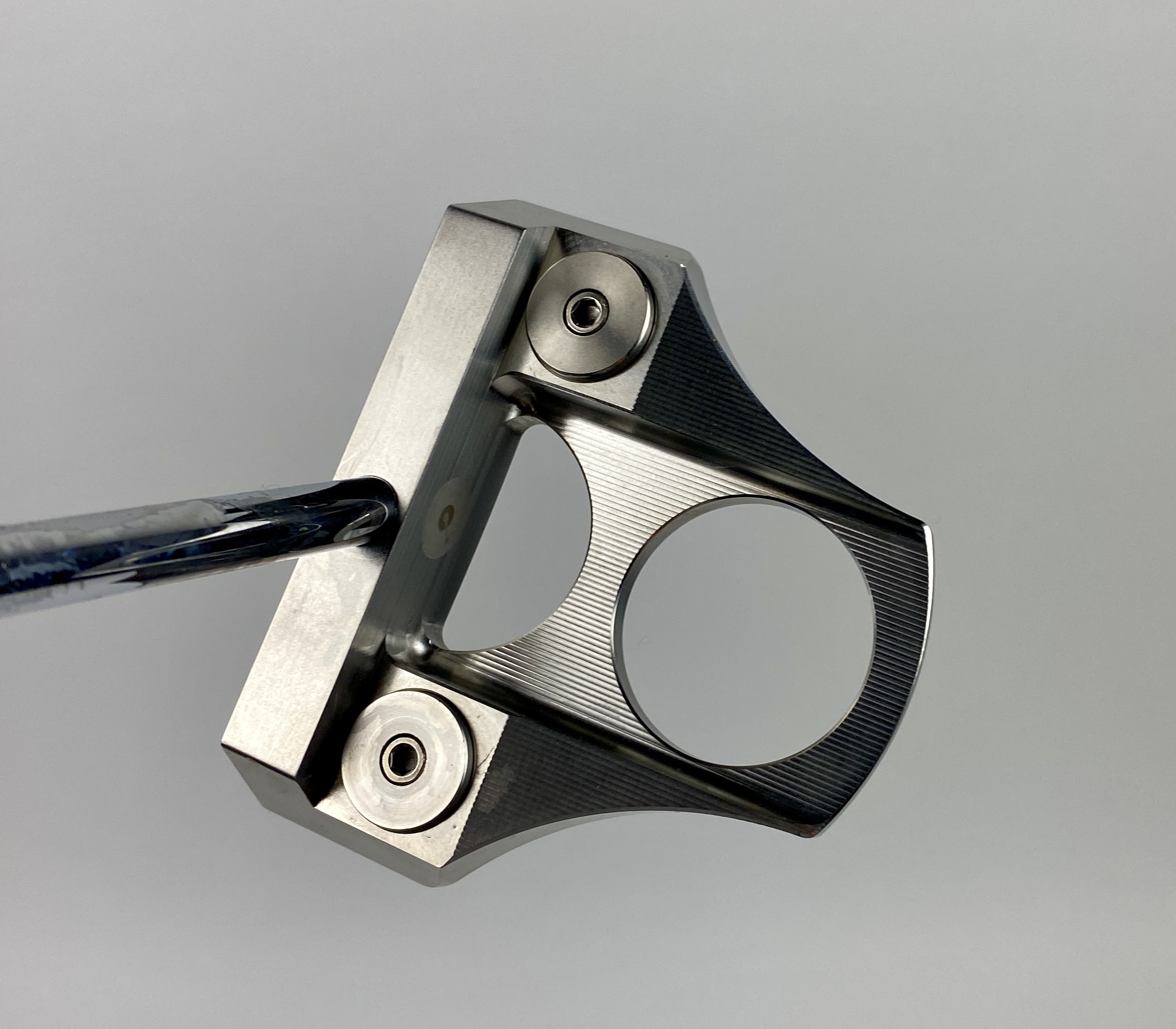 Used RH Boccieri Golf Heavy CNC Milled Putter Model B-1 32" Steel Golf ...