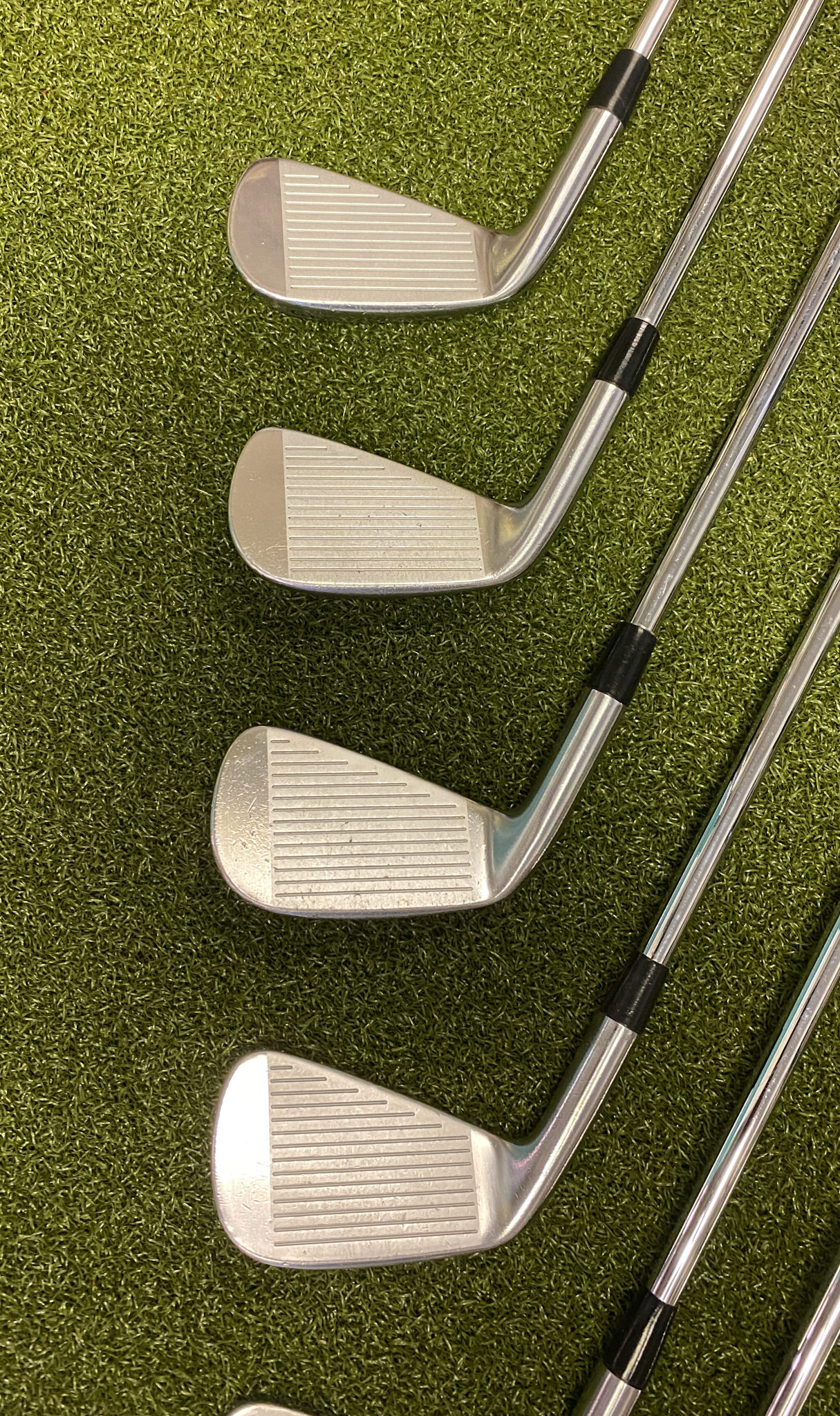 Tour Issue TaylorMade R9 TP B Stamp Irons 3-9 6.0 Stiff Flex Steel Golf ...