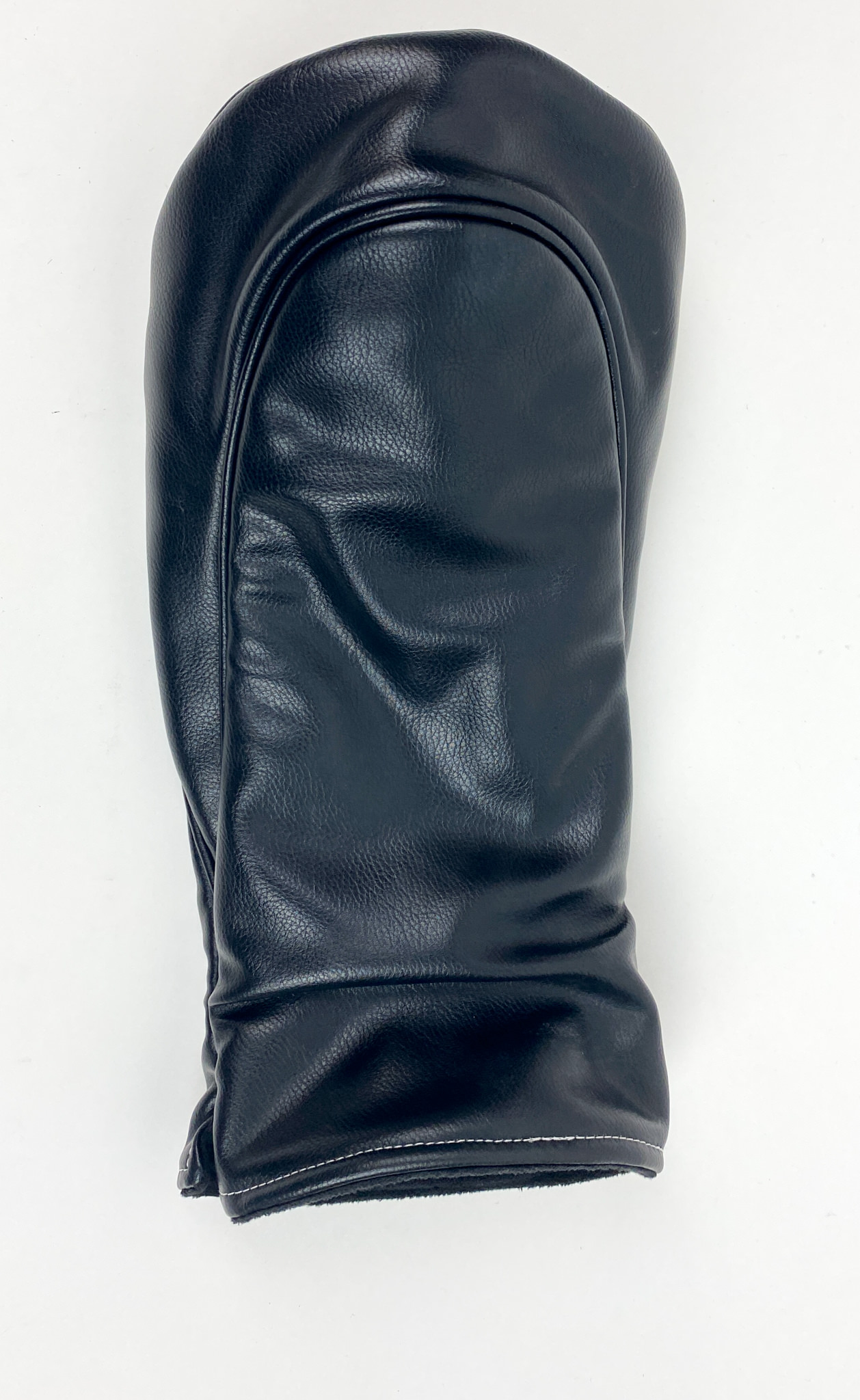 Very Nice Miura Hybrid Leather Headcover Head Cover Black Ships Free ...