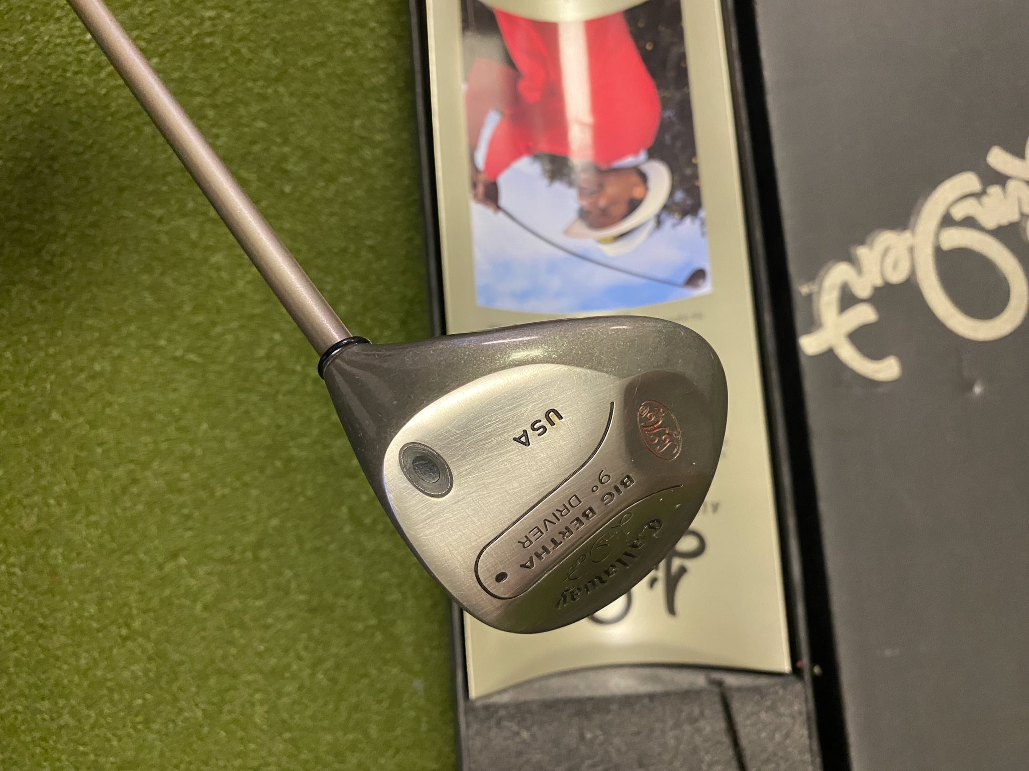 Limited Edition Jim Dent Callaway Golf Big Bertha Aldila Stiff Flex 9 ...