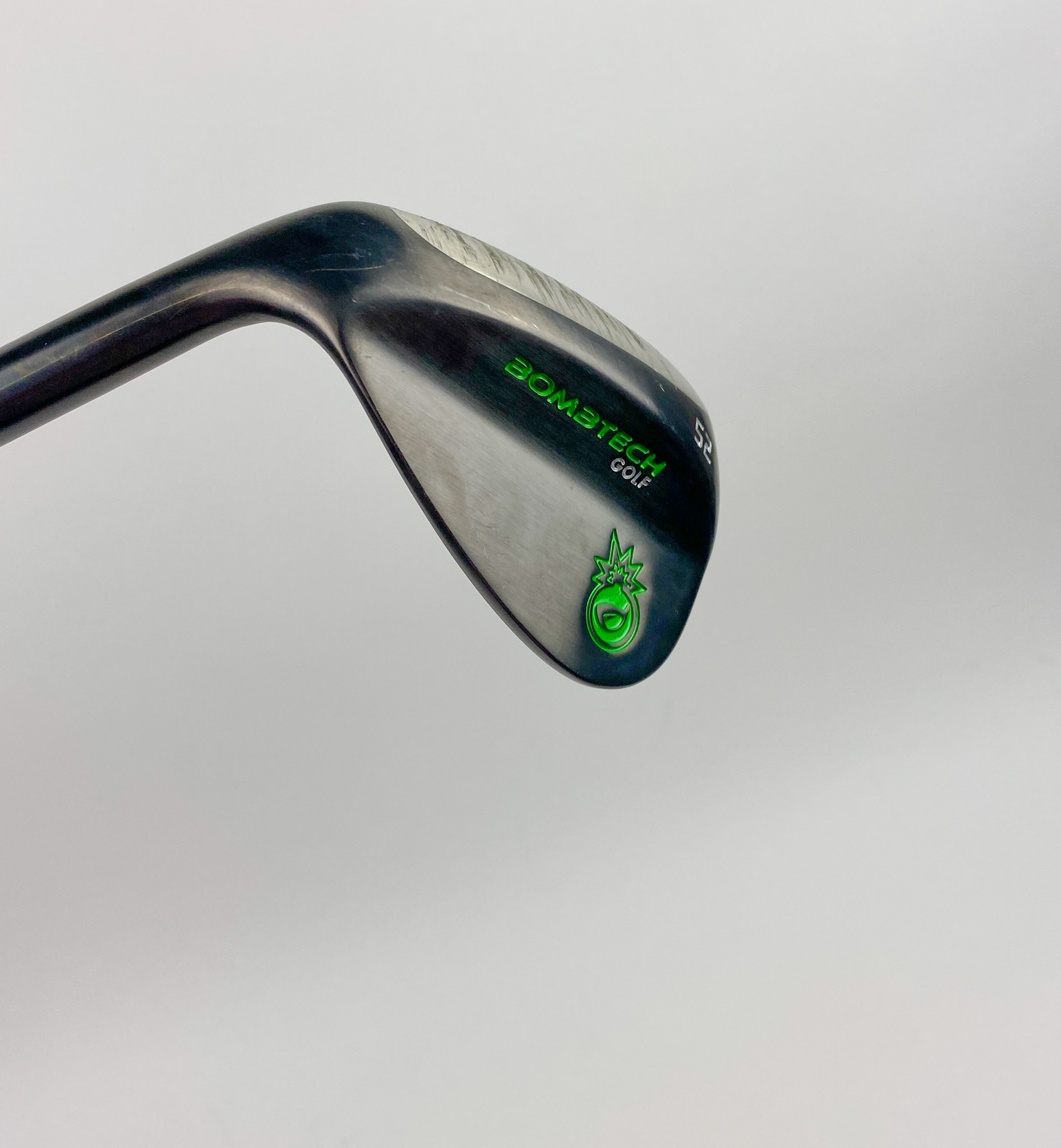 Used Left Handed BombTech Golf 52° Sand Wedge Steel Wedge Flex Golf ...