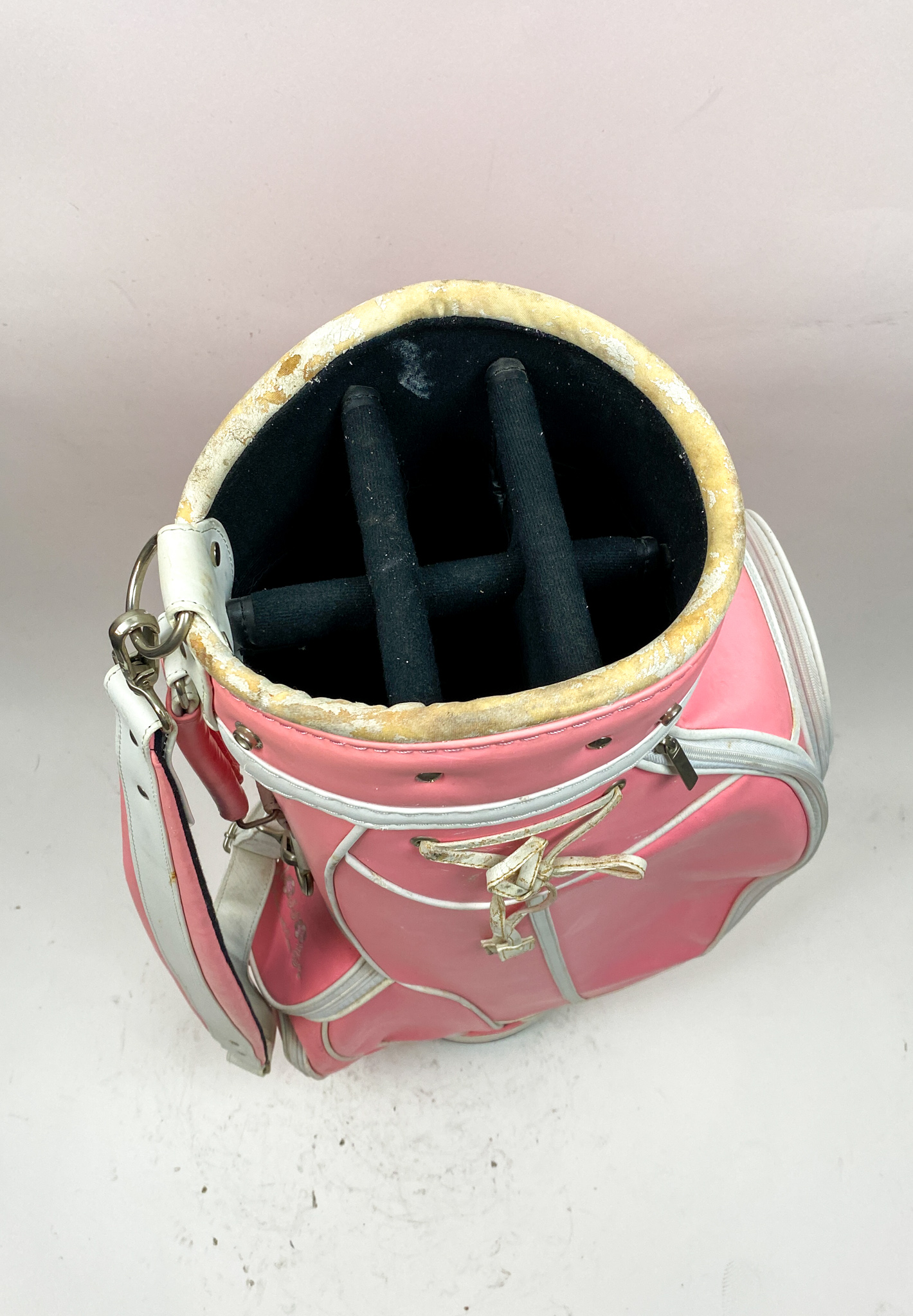 Blossoms Performance with Passion Cart Carry Golf Bag Pink w/ Strap ...