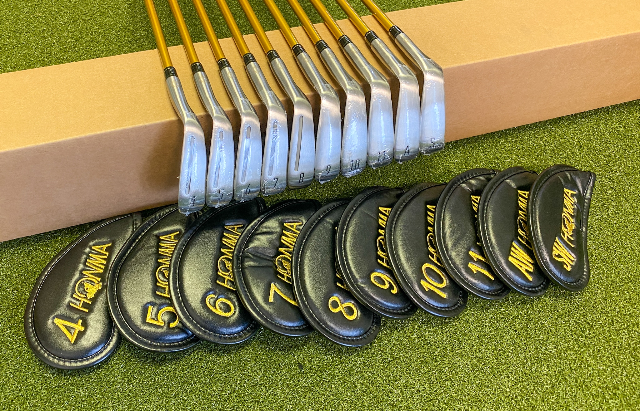 New Honma Beres S-07 4 Star 4-11/AW/SW 10 Piece 47g Regular Flex ...
