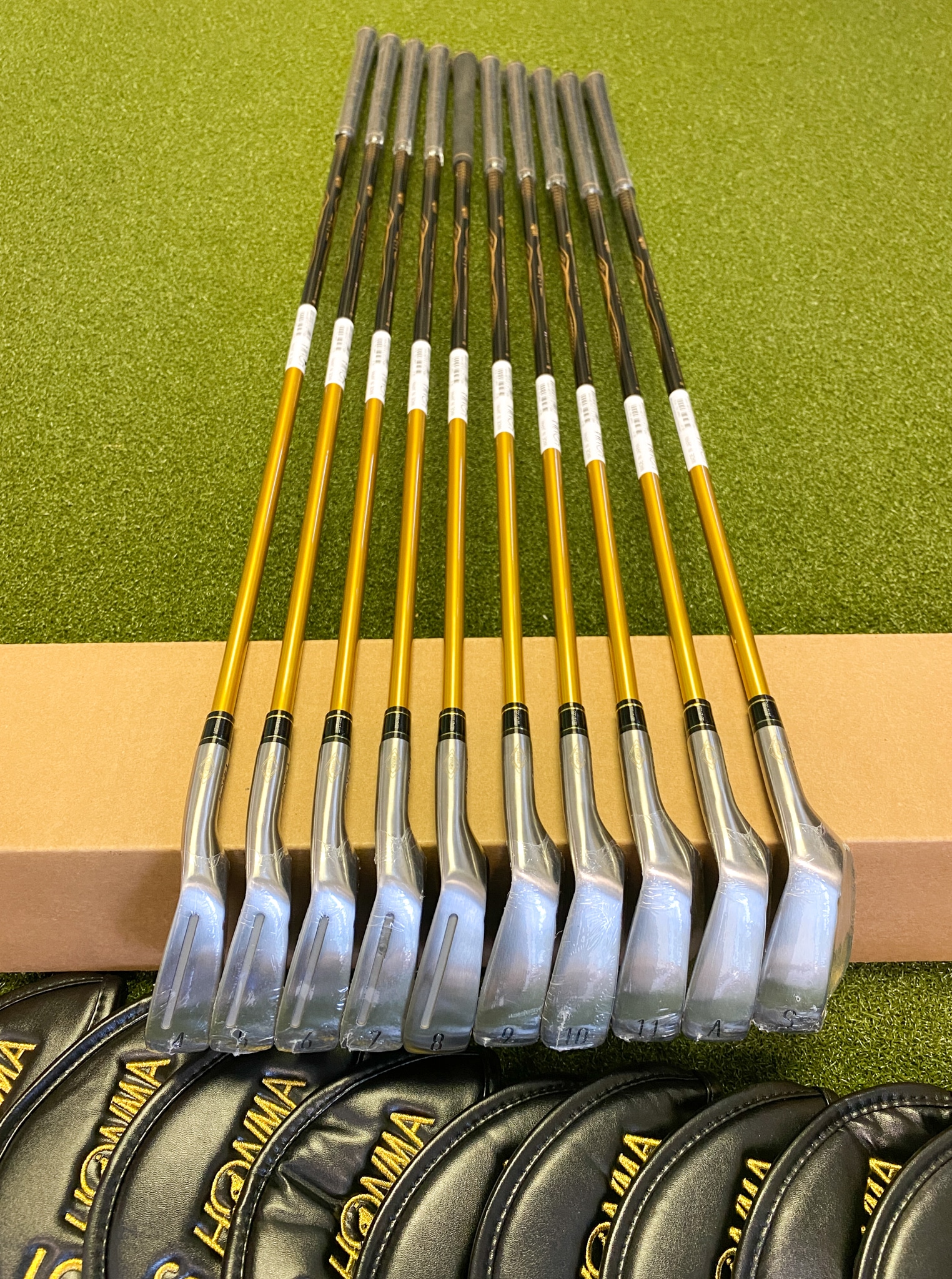 New Honma Beres S-07 4 Star 4-11/AW/SW 10 Piece 47g Regular Flex ...