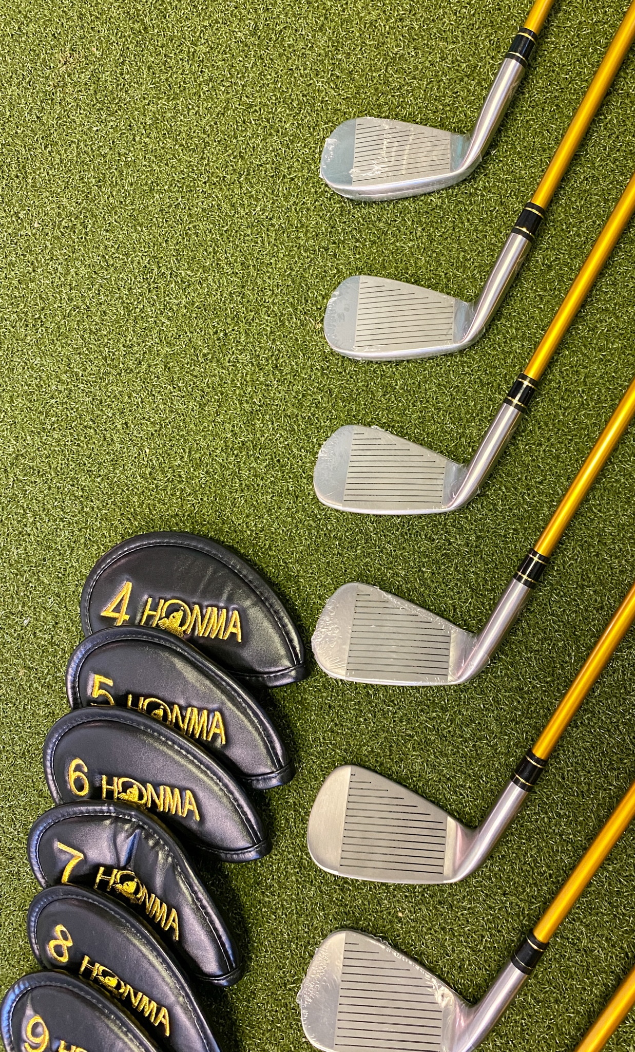 New Honma Beres S-07 4 Star 4-11/AW/SW 10 Piece 47g Regular Flex ...