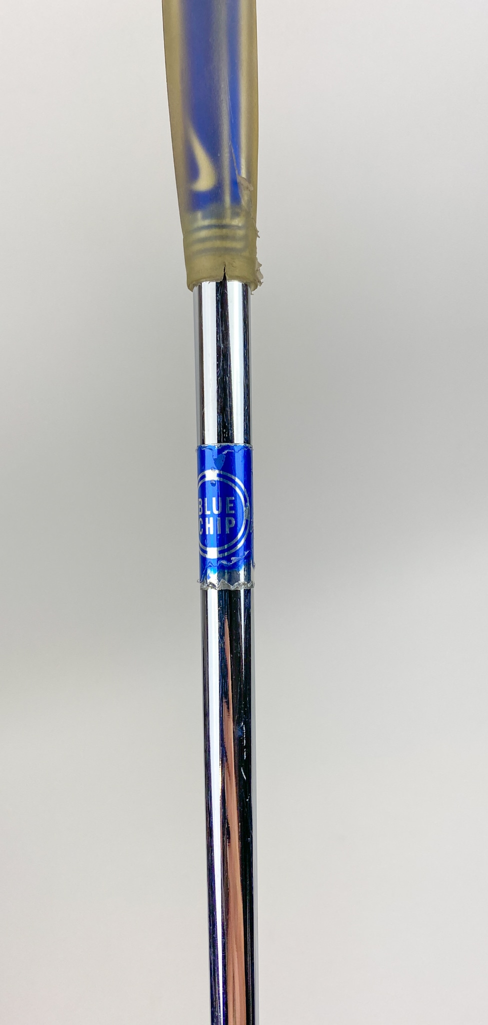 Used Right Handed Nike OZ T100 Blue Chip Mallet 35" Putter Steel Golf ...