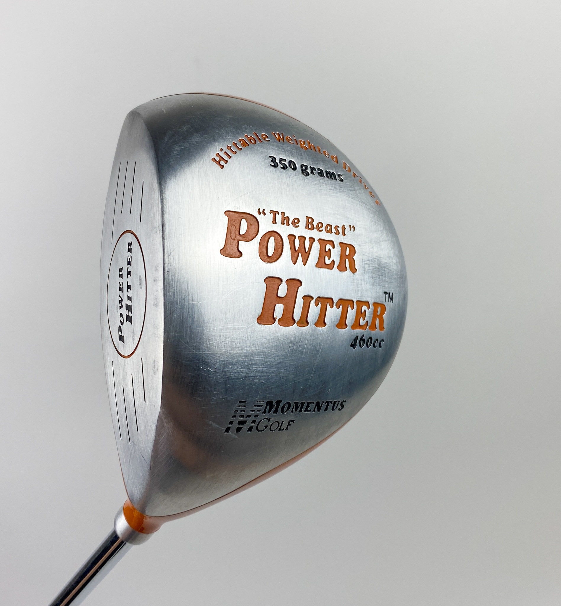 LH Momentus The Beast Power Hitter Weighted Driver 350g Golf Club Swing ...