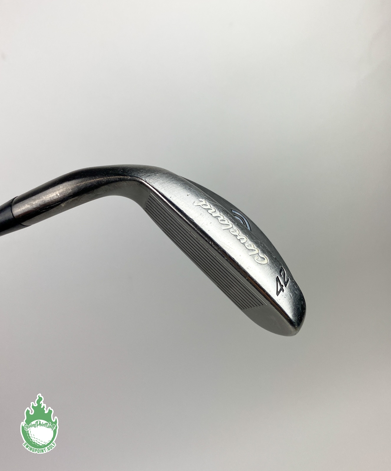 Used RH Cleveland Niblick Zip Grooves Chipper 42* Wedge Flex Steel Golf ...