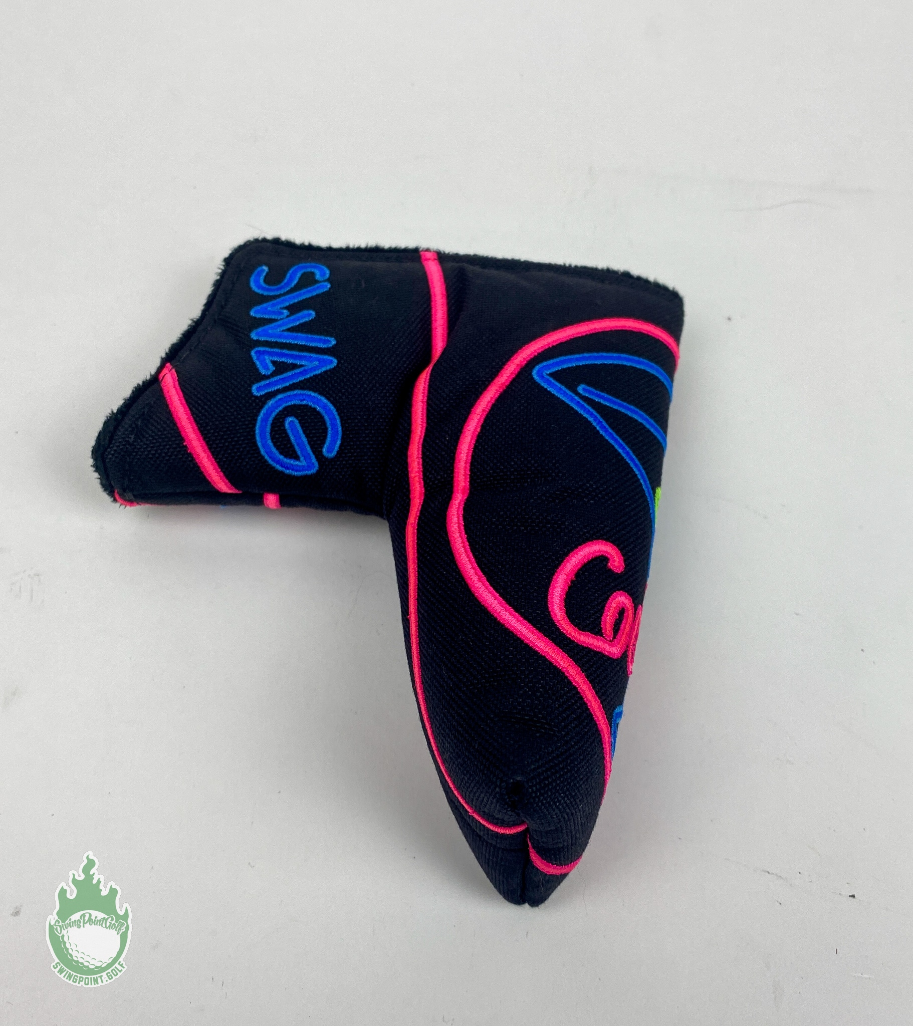 Used Swag Golf Cocktails Blade Cover Putter Headcover Magnet Closure ...