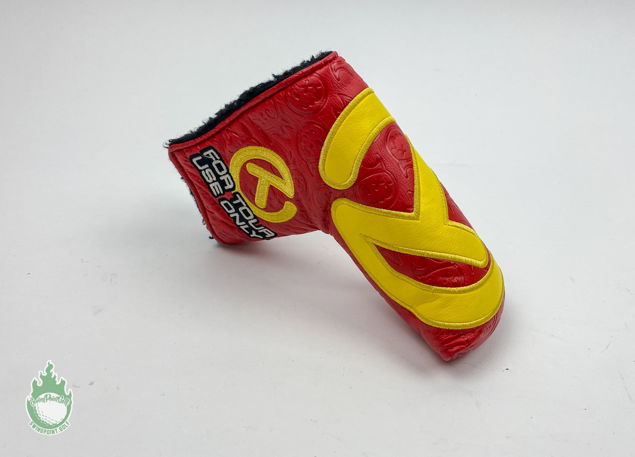 Used Scotty Cameron Circle T Blade Putter Headcover Red Hot Head Harry ...