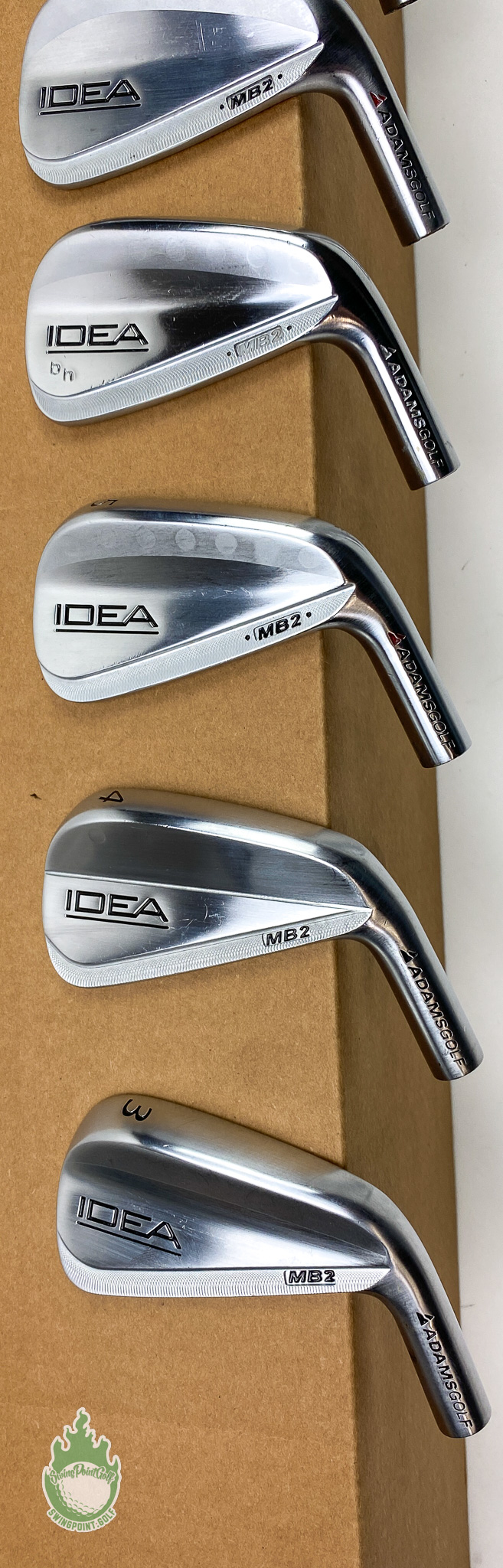 Very Rare Used Right Handed Adams IDEA MB2 Irons 3-PW HEADS ONLY Golf ...