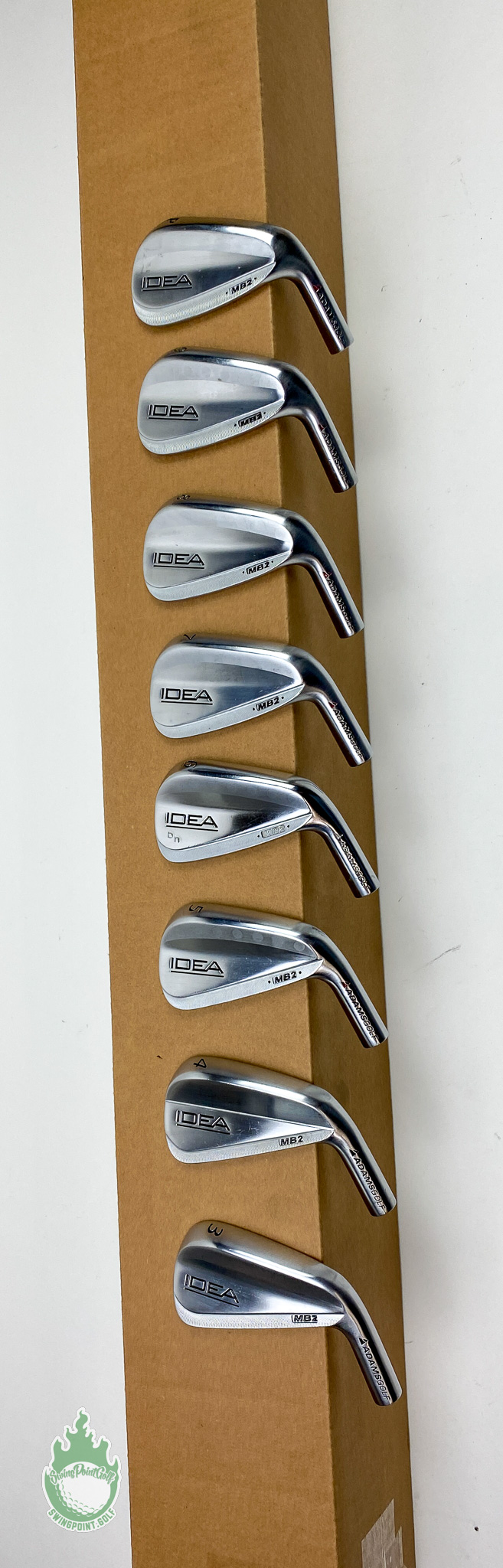 Very Rare Used Right Handed Adams IDEA MB2 Irons 3-PW HEADS ONLY Golf ...