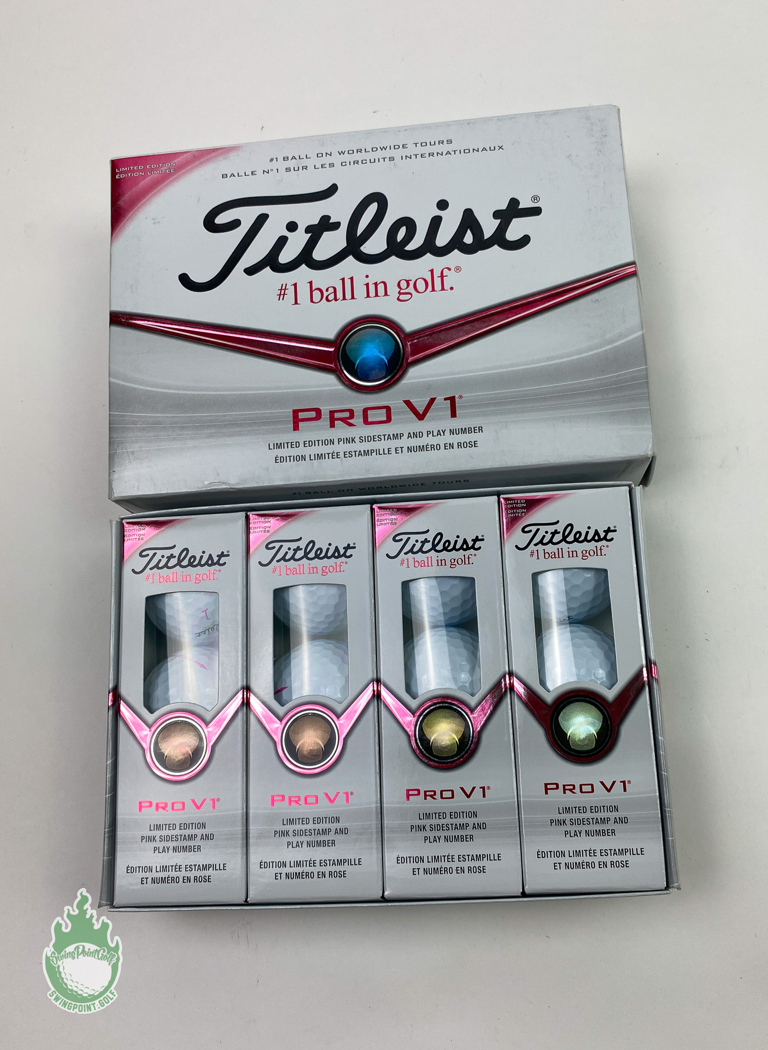 12 NEW 2013 Titleist Pro V1 Limited Pink Breast Cancer Awareness Golf ...