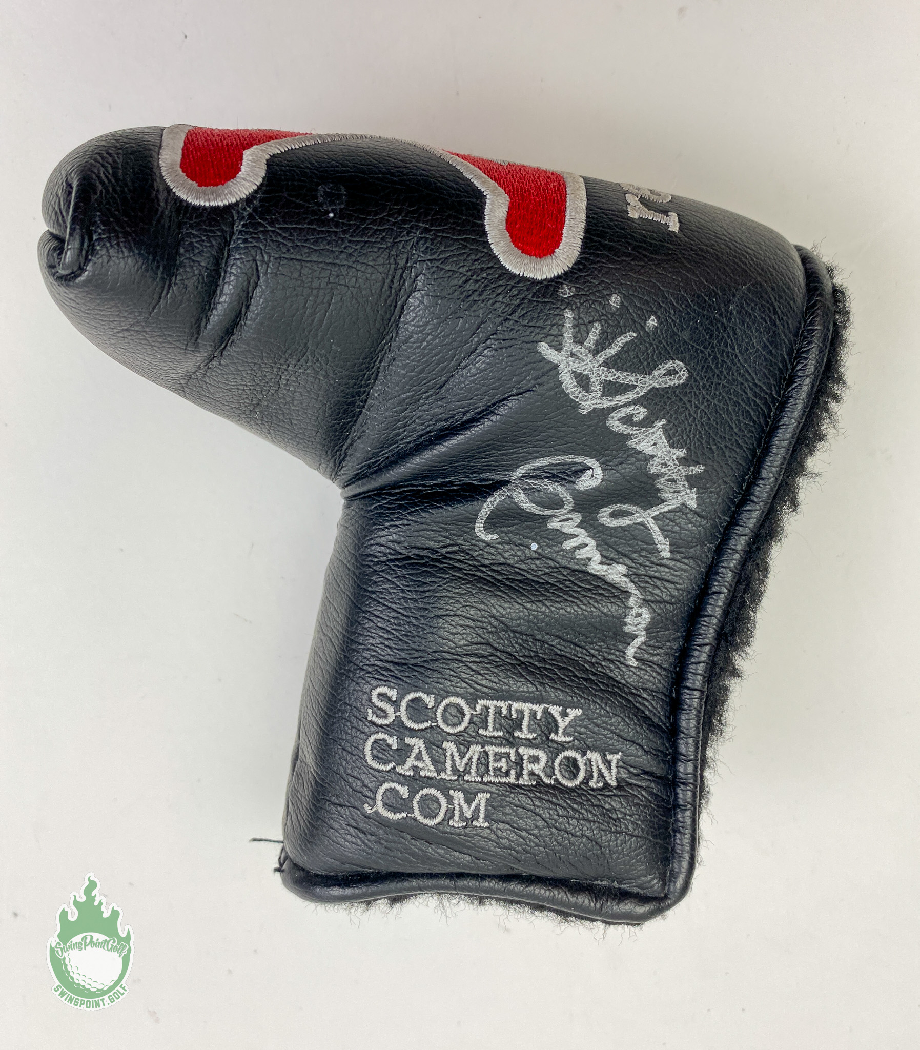 Signed by Scotty Cameron Red X Putter Headcover - Black · SwingPoint Golf®