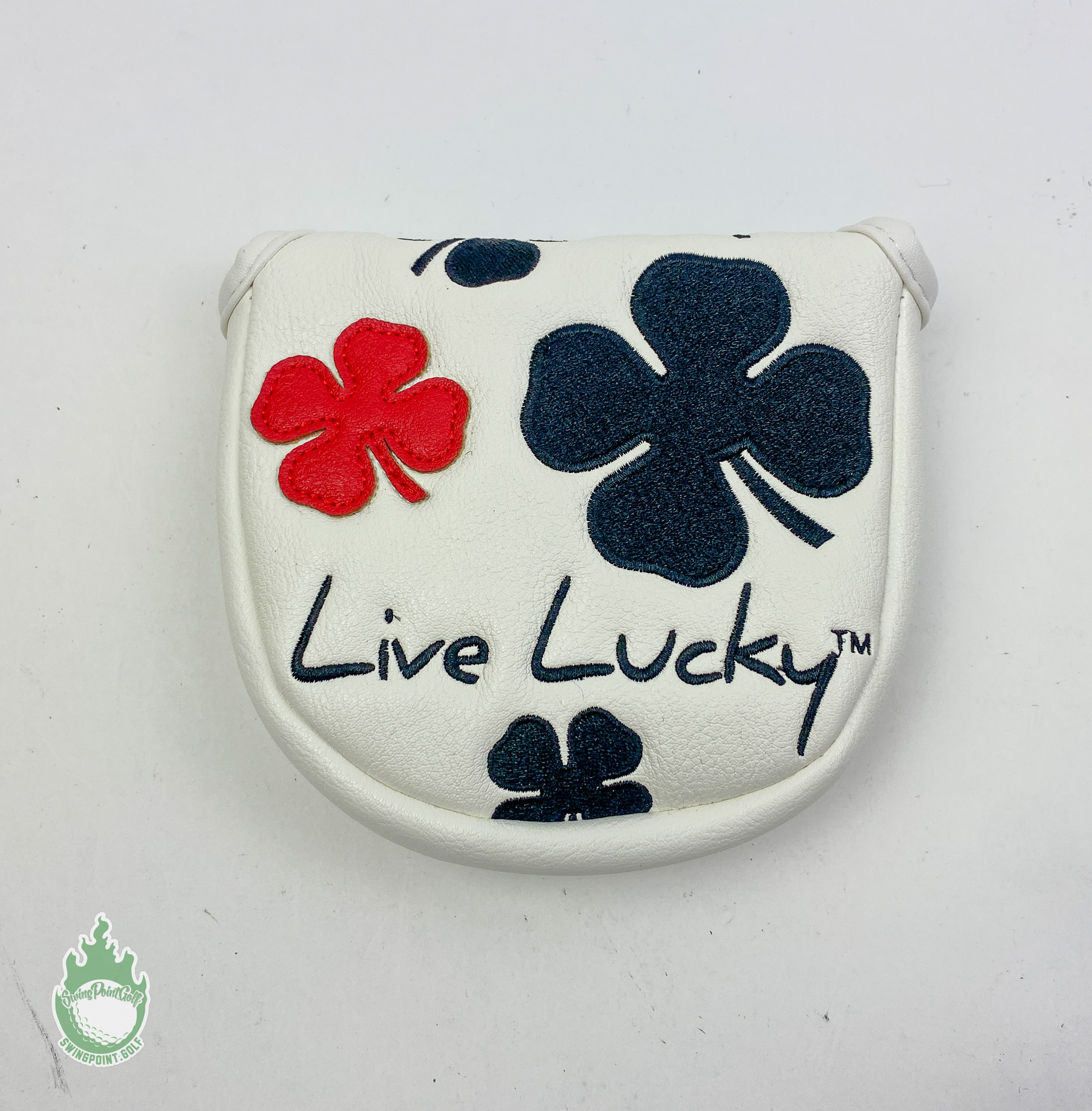 New Live Lucky Putter Cover CMC Design Black Clover Mallet Putter ...