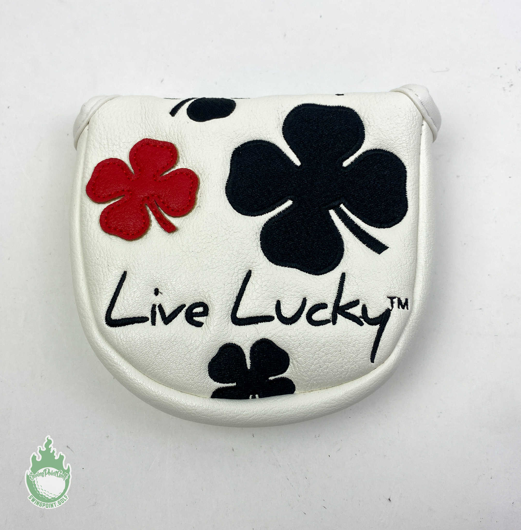 New Live Lucky Putter Cover CMC Design Black Clover Mallet Putter ...