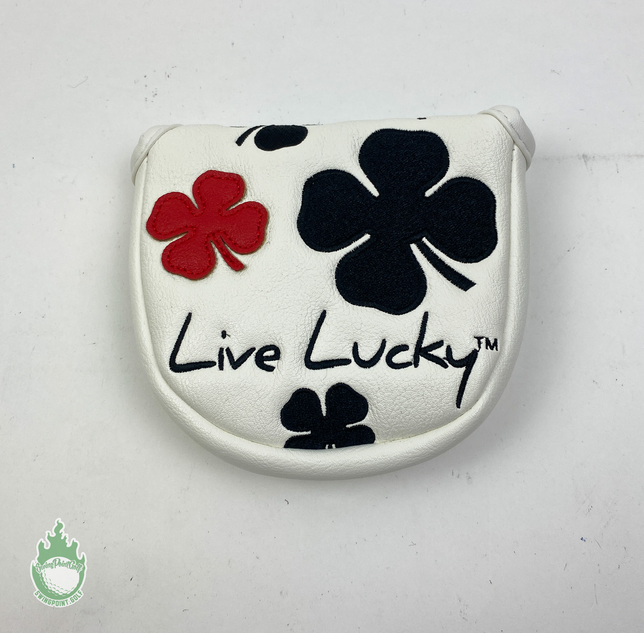 New Live Lucky Putter Cover CMC Design Black Clover Mallet Putter ...
