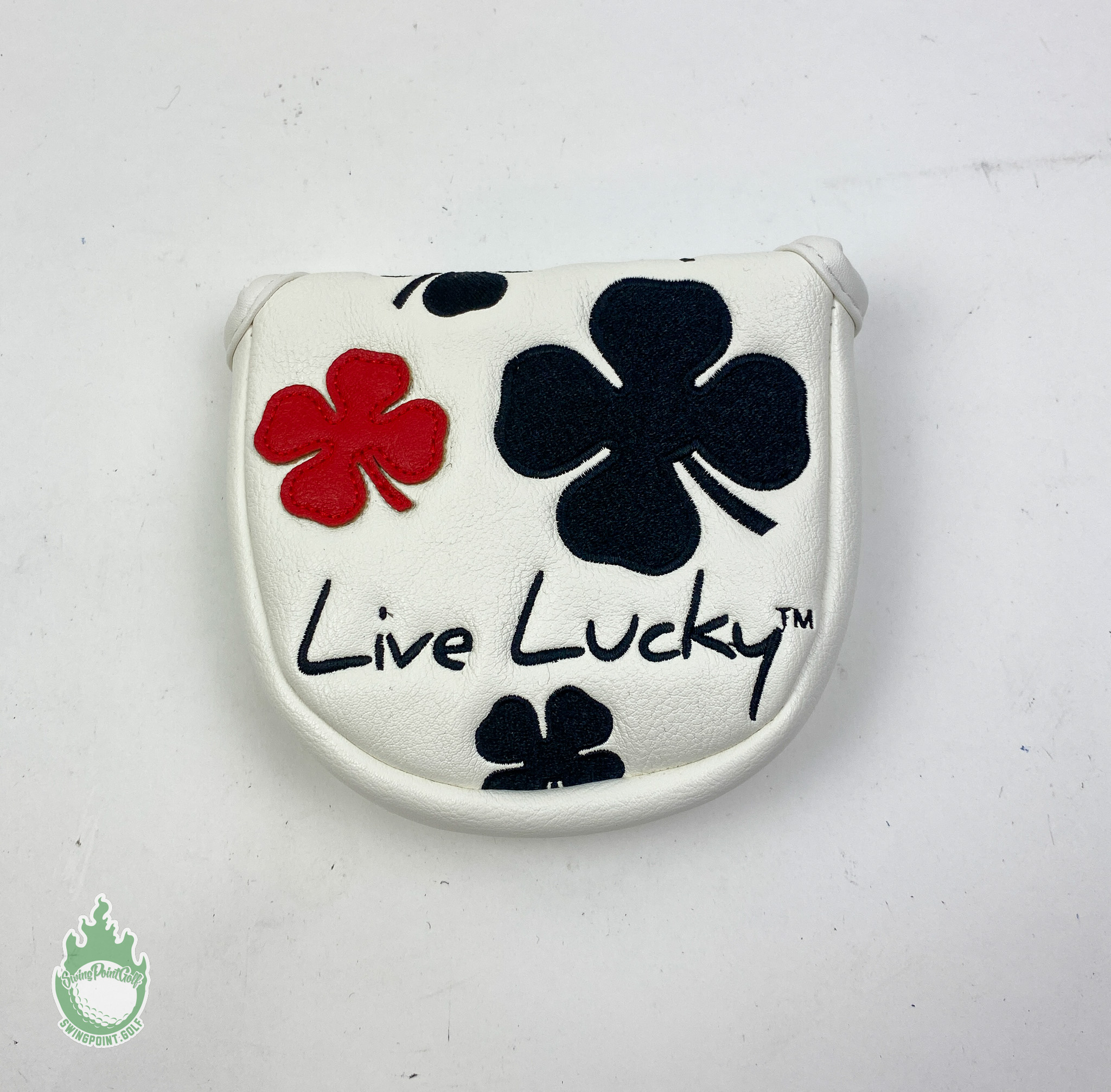 New Live Lucky Putter Cover CMC Design Black Clover Mallet Putter ...