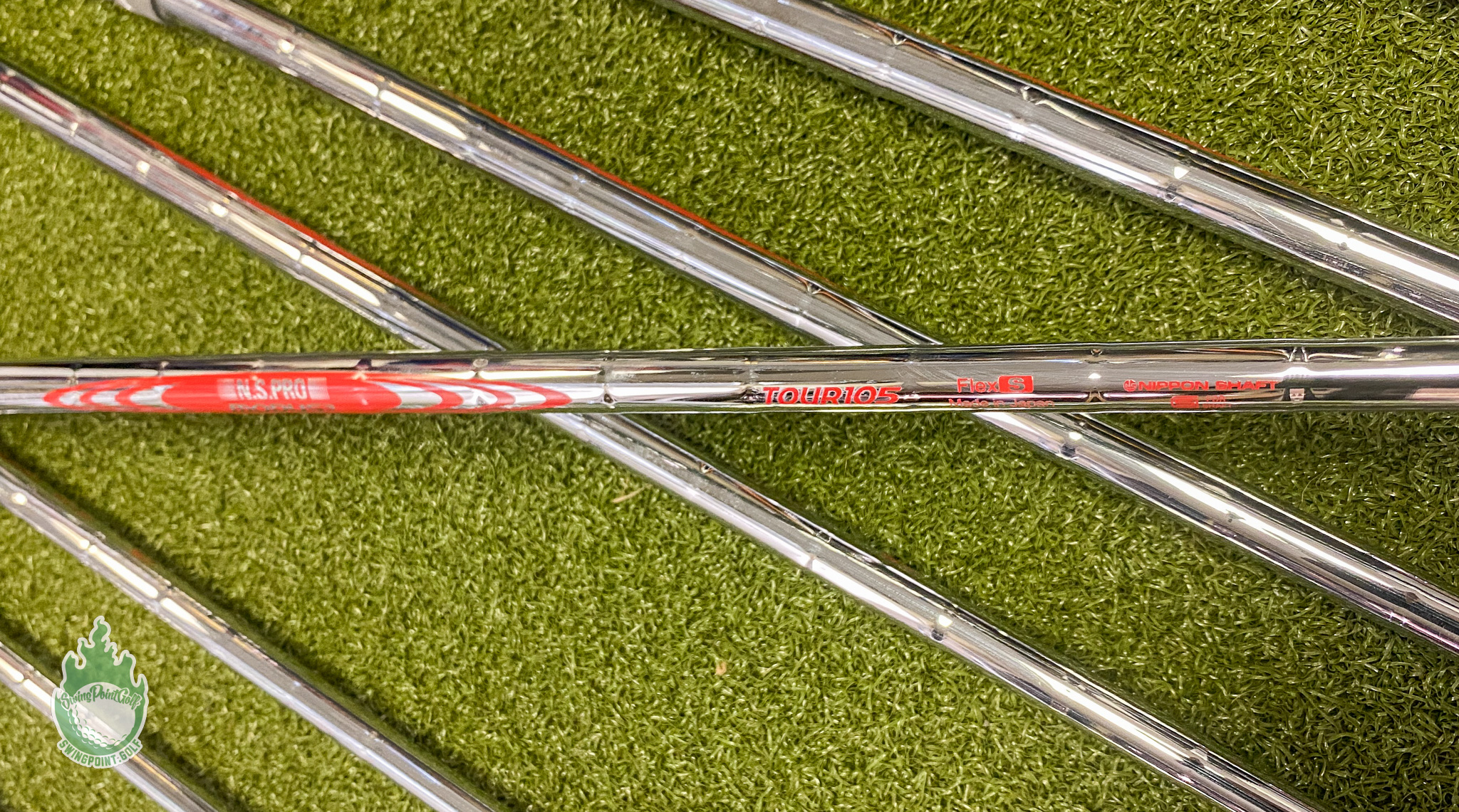 TaylorMade P-7MB Forged Irons 3-PW NS Pro Modus Tour 105 Stiff Steel ...