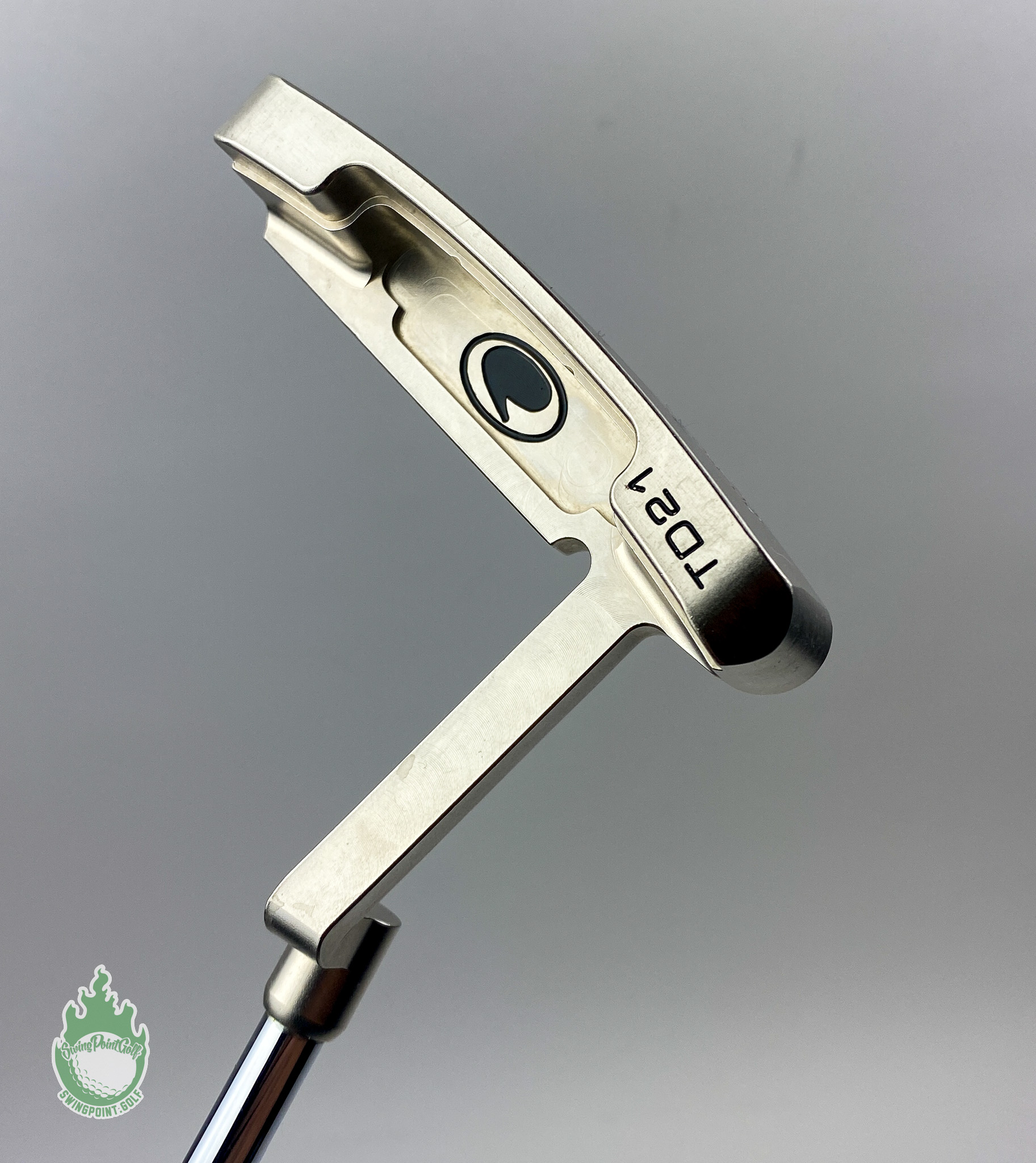 Used Right Hand TearDrop Roll-Face TD21 36″ Putter Steel Lamkin Grip ...