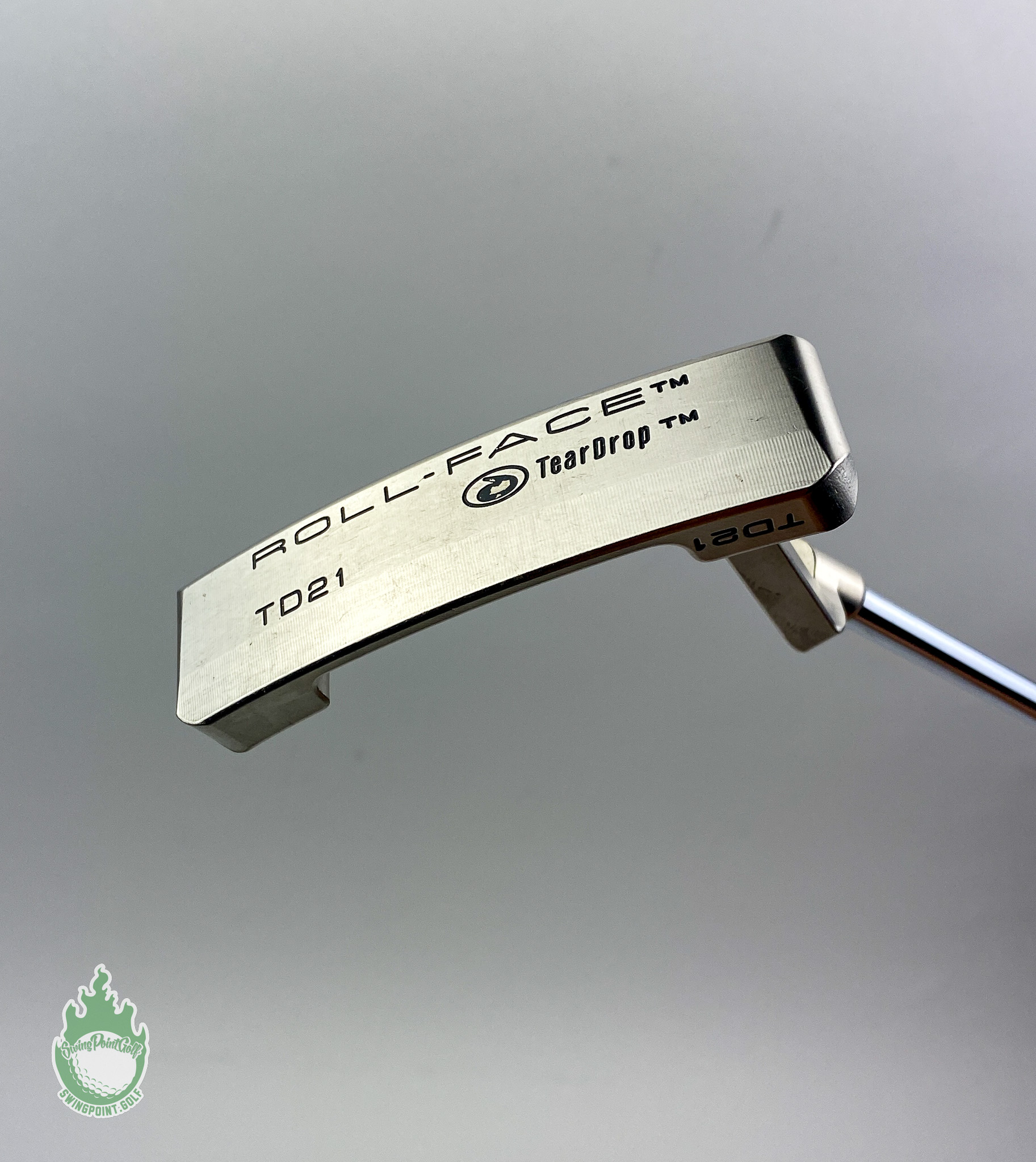 Used Right Handed TearDrop Roll-Face TD21 36″ Putter Steel Ping Grip ...