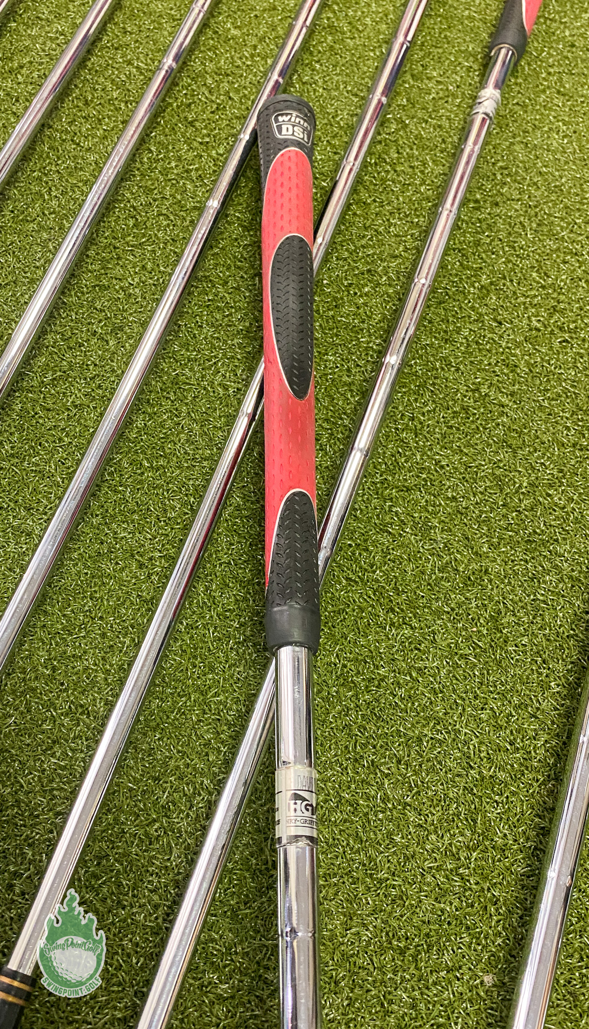 Used RH Henry Griffitts Irons 3-PW/TW/SW Regular Flex Steel Golf Club ...