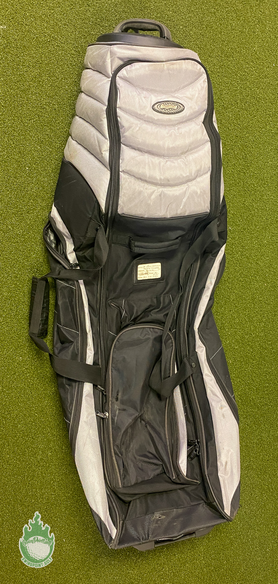 Used Bag Boy Golf Travel Case With Pivot Grip & Wheels – Black and ...