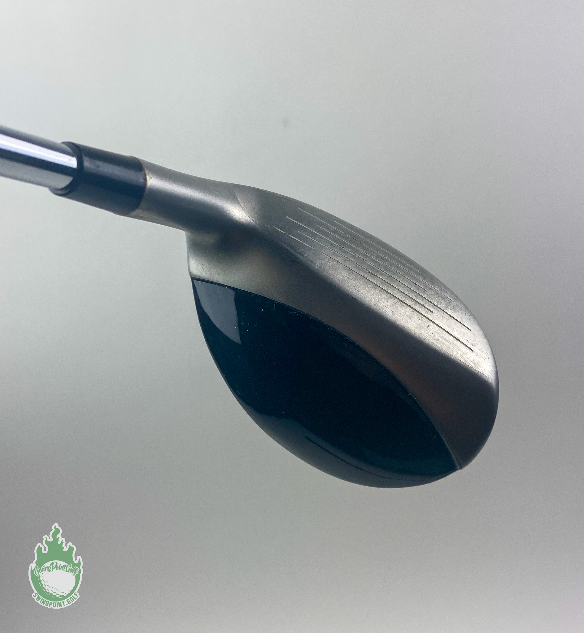 Used RH TaylorMade r7 Draw Rescue 4 Hybrid 22* 90g Regular Flex Steel ...