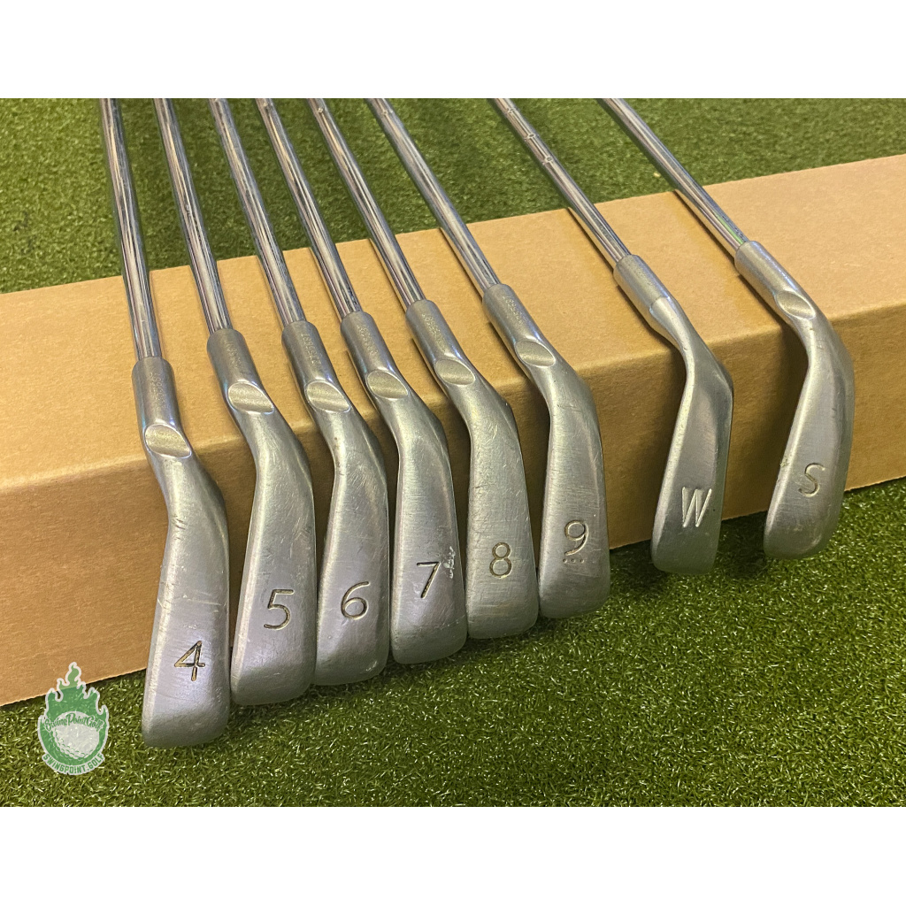 Used Right Handed Ping Green Dot G2 Irons 4-PW/SW Stiff Flex Steel Golf ...