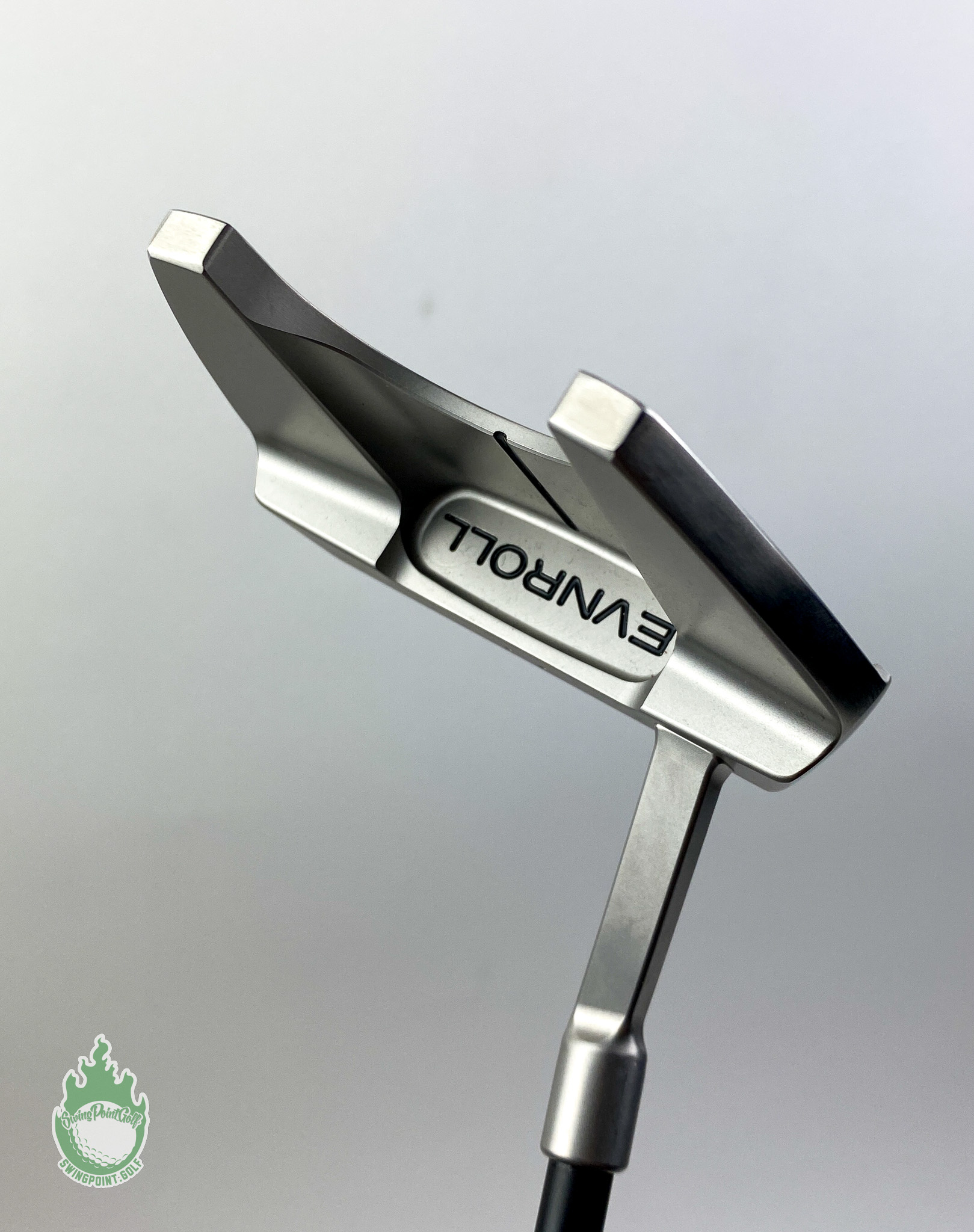 Right Handed Used EVNROLL ER5V 40″ Milled Armlock Putter Steel Golf ...