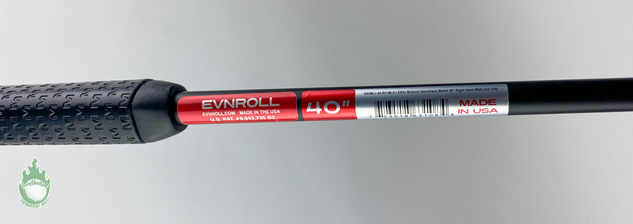 Right Handed Used EVNROLL ER5V 40″ Milled Armlock Putter Steel Golf ...